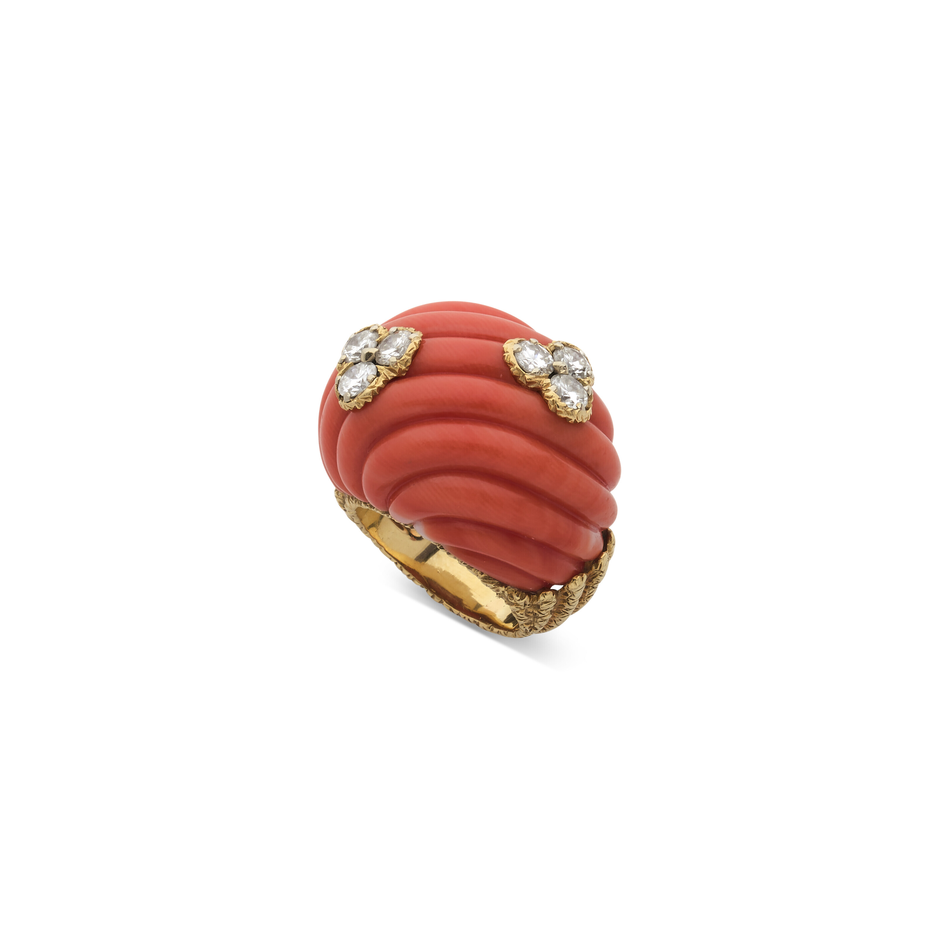 FRED BAGUE COCKTAIL CORAIL ET DIAMANTS, | Christie’s
