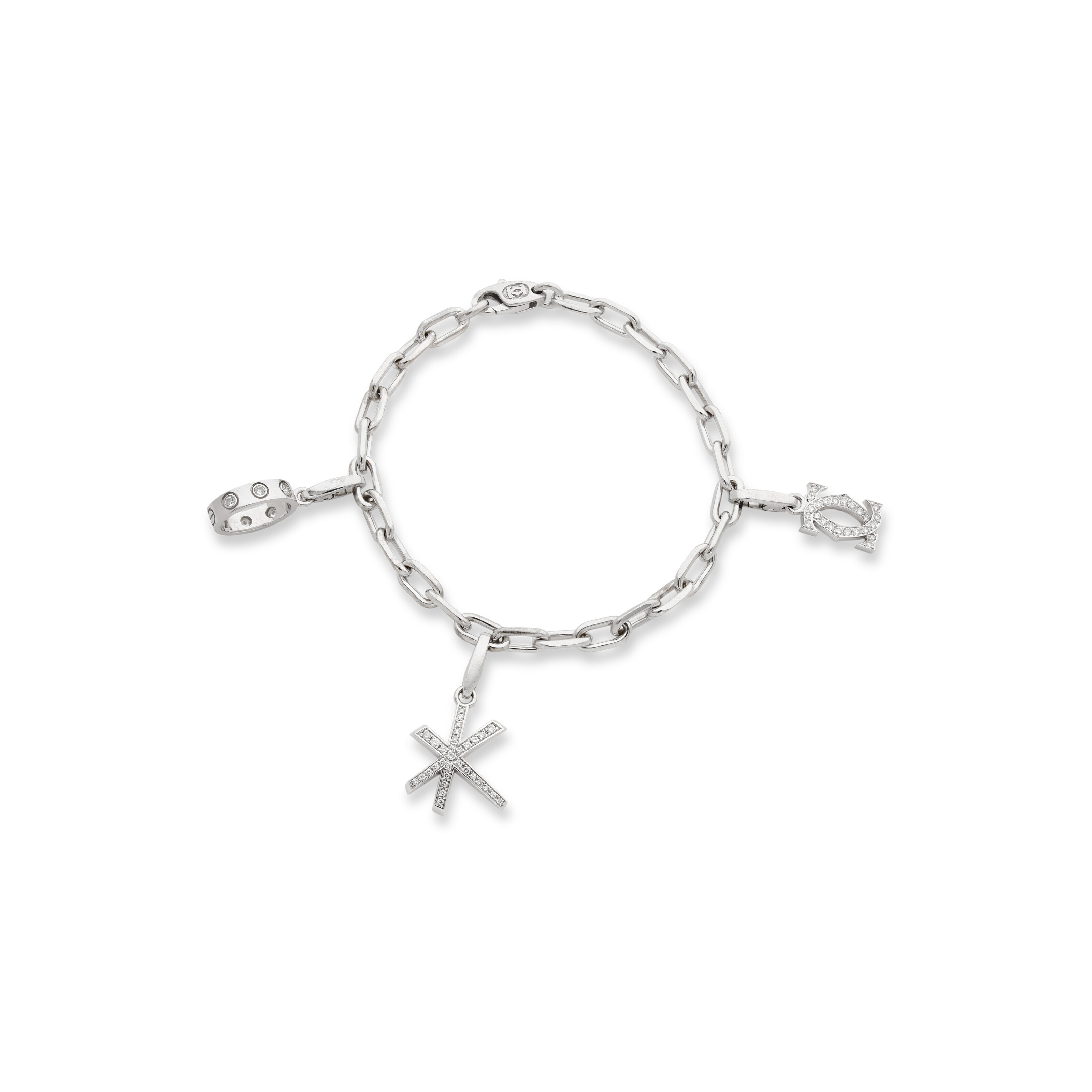CARTIER BRACELET 'CHARMS' DIAMANTS, | Christie’s