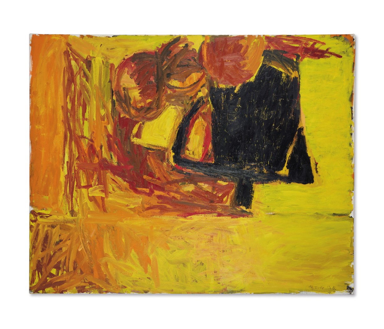 Georg Baselitz (né en 1938), Schwarze Kaffeekanne | Christie's