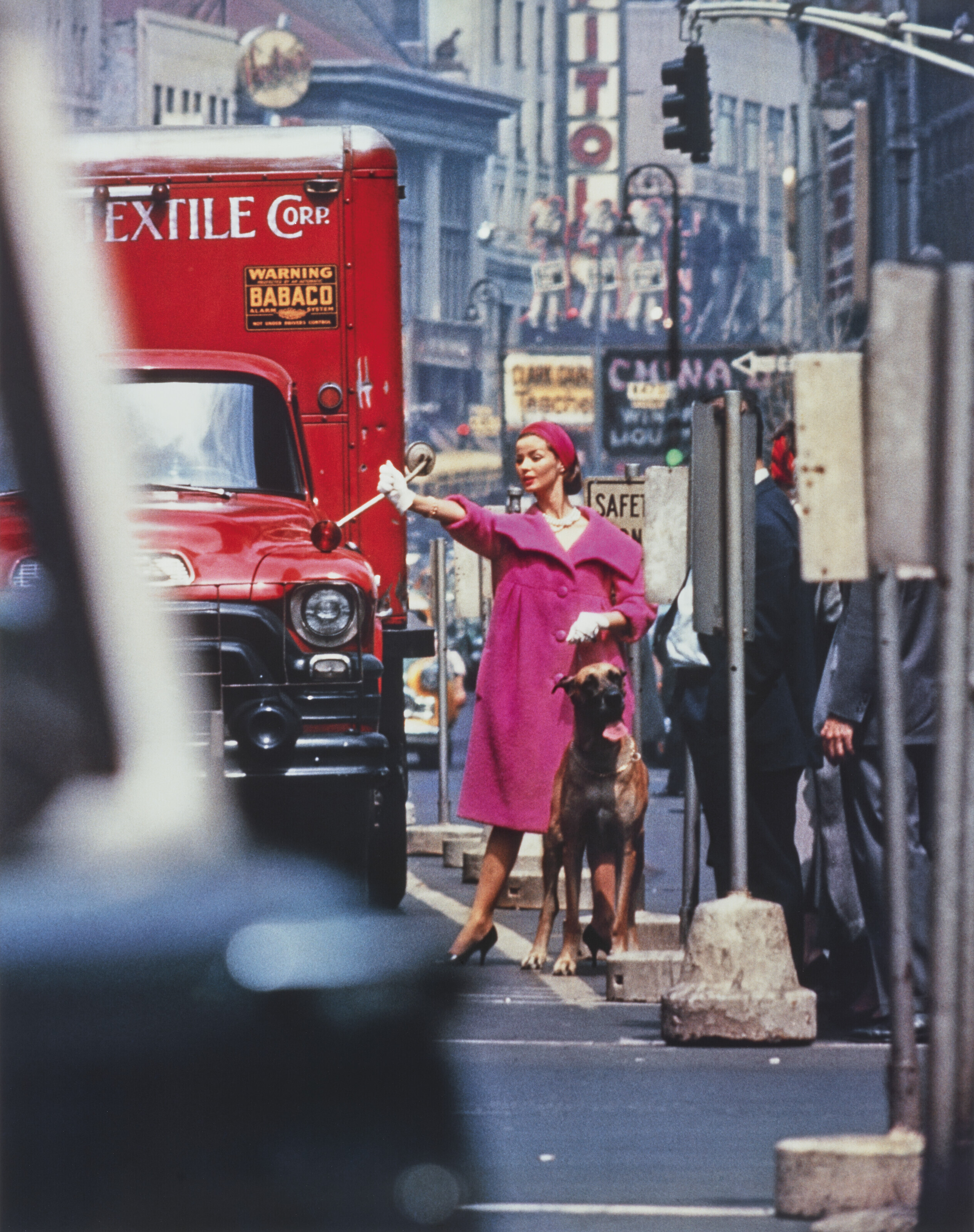 WILLIAM KLEIN (1928-2022), Dolores wants a taxi, New York (Vogue), 1958 ...
