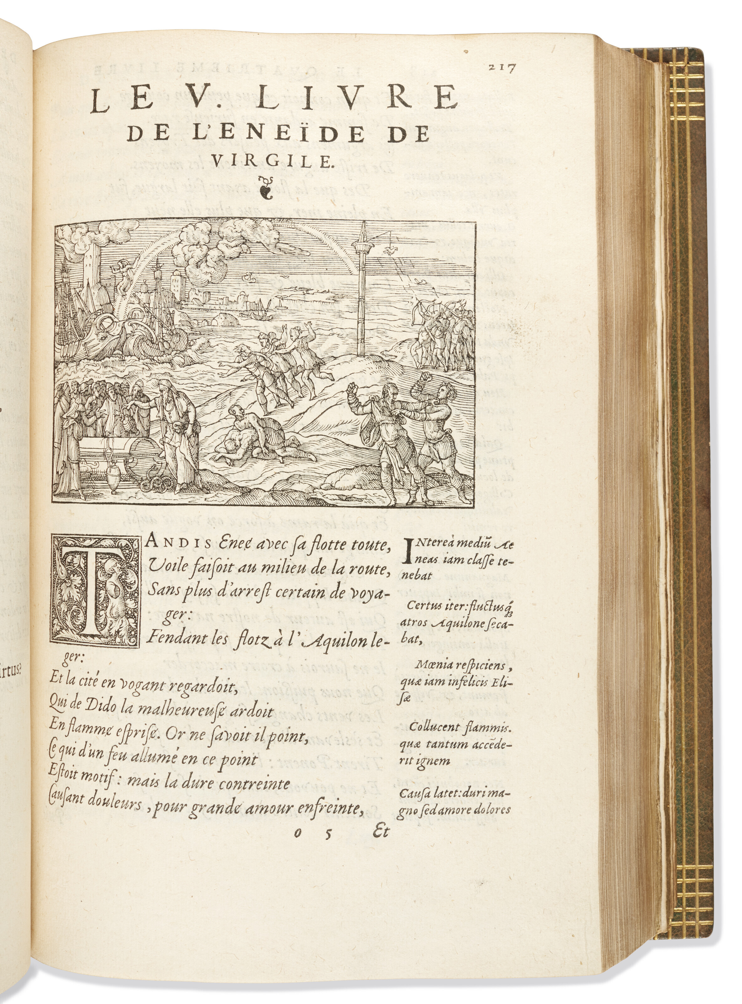 [VIRGILE (70-19 av. J-C)]., L’Eneïde de Virgile, Prince des Poètes ...