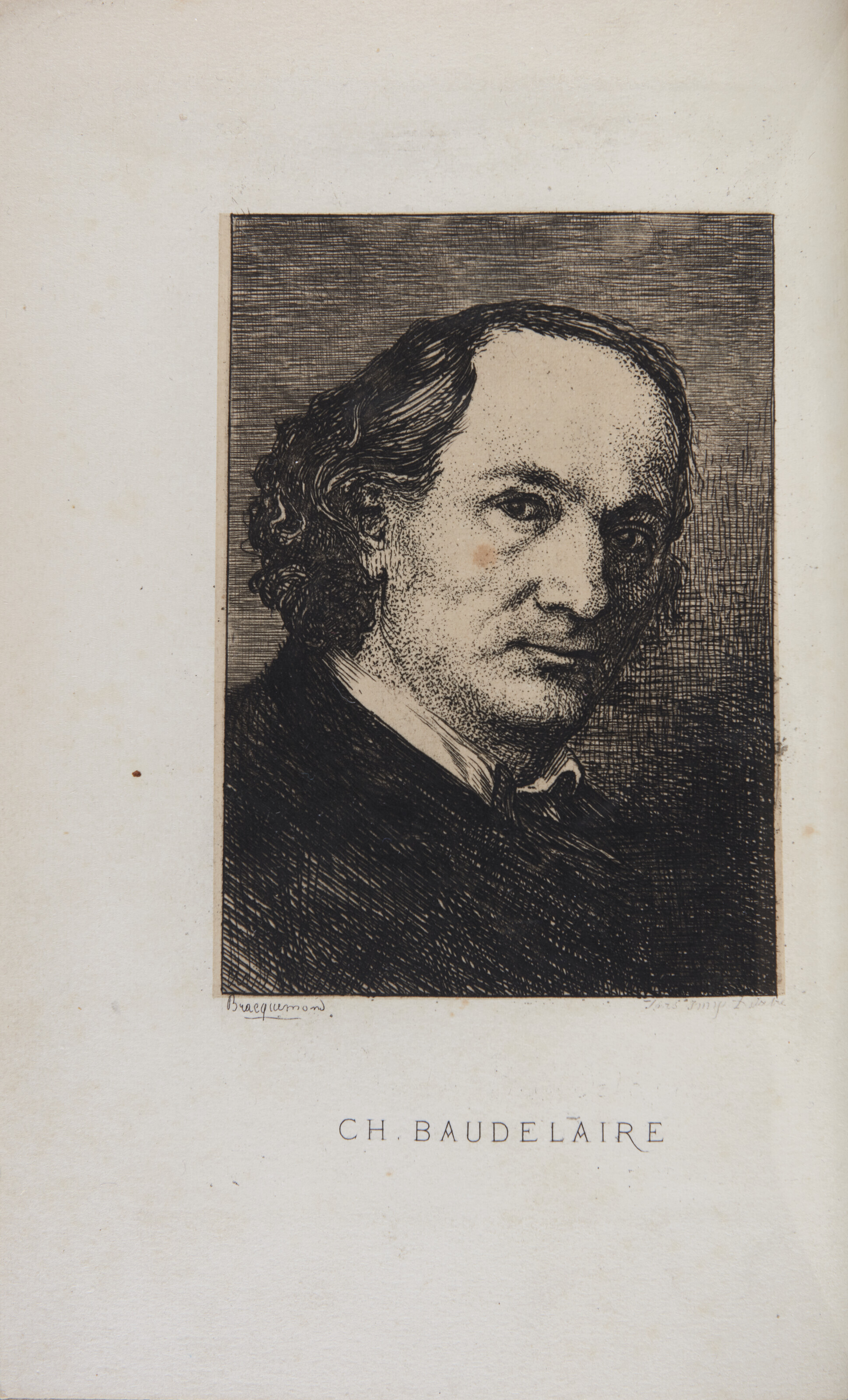 BAUDELAIRE, Charles (1821-1867), Les Fleurs du mal. Paris : Poulet ...