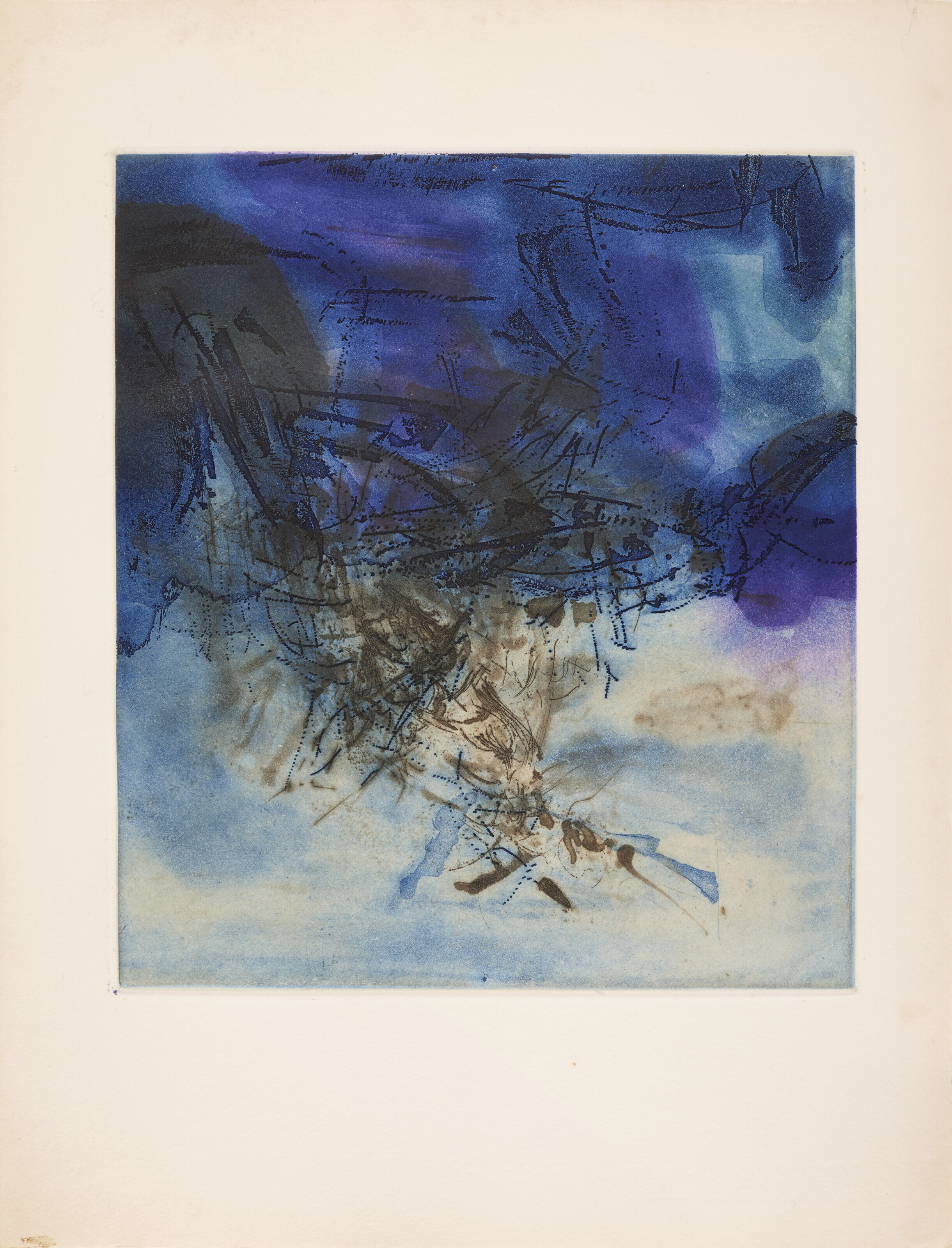 ZAO WOU-KI (1920-2013), et Jean LESCURE (1912-2005), L'Étang. Paris ...