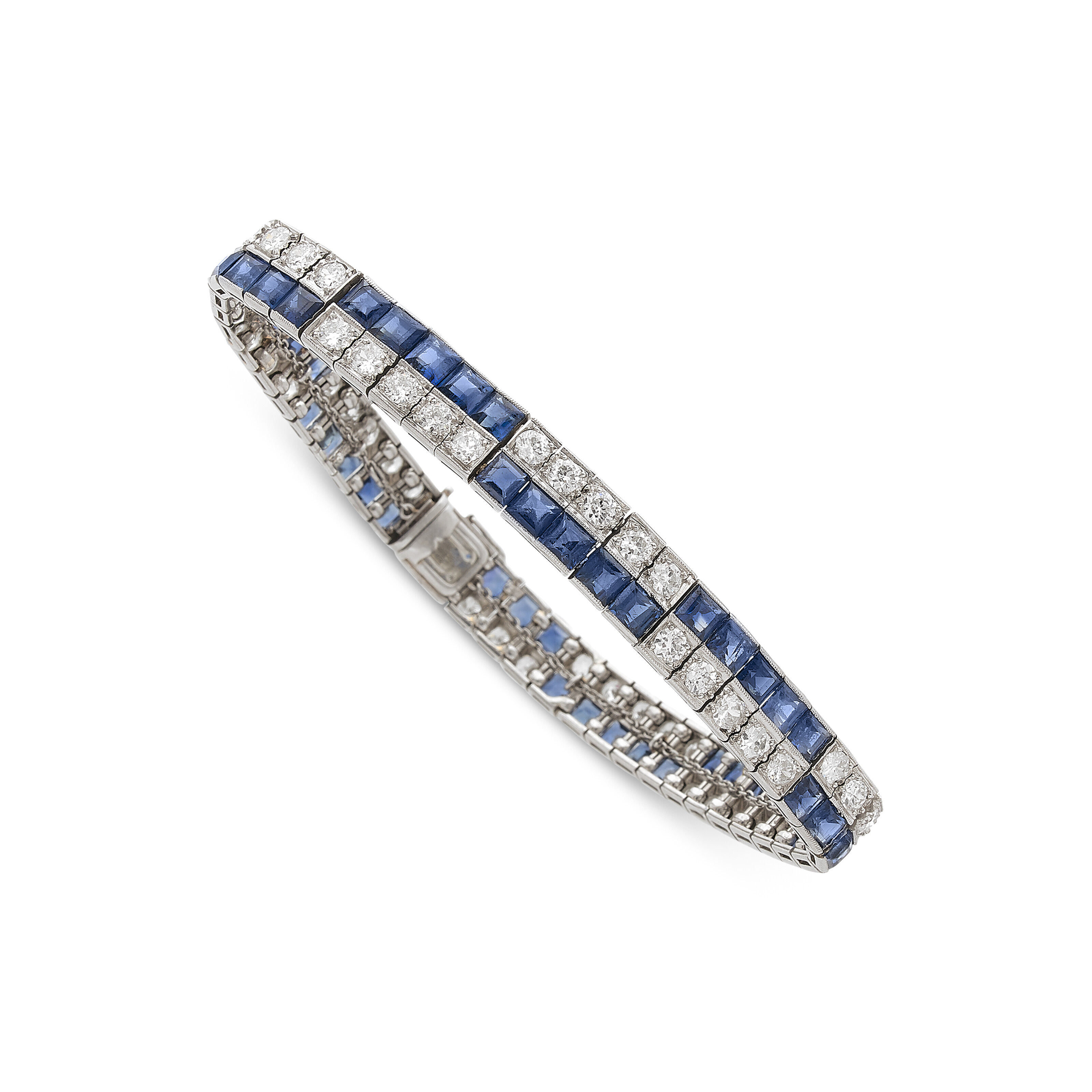 CHAUMET BRACELET RUBAN SAPHIRS ET DIAMANTS, | Christie’s