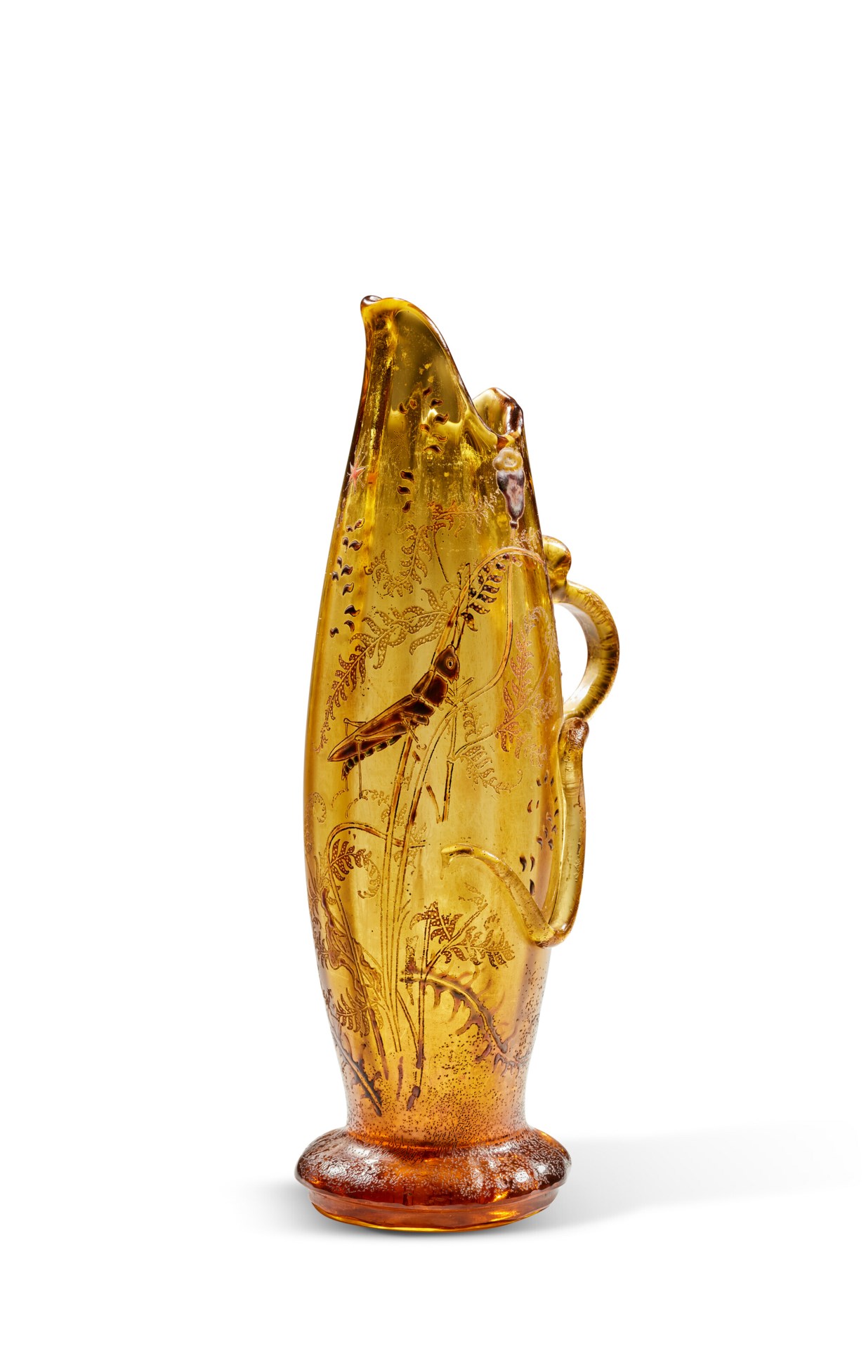 ÉMILE GALLÉ (1846-1904), Cruche au criquet, vers 1885-1890 | Christie's