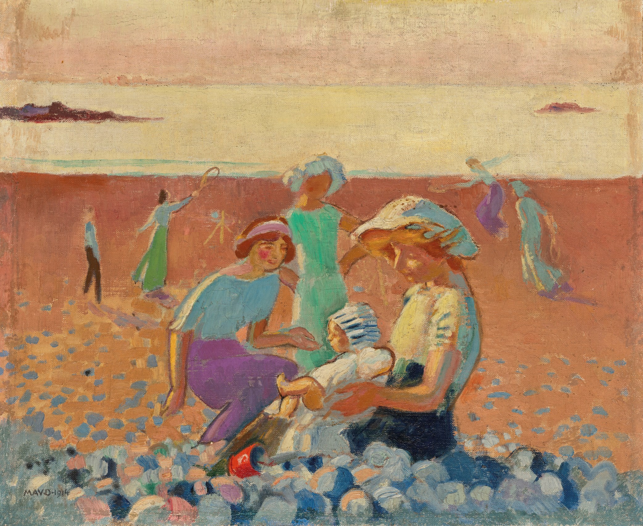 Maurice Denis (1870-1943), Petite Plage avec Joujou Bonnier | Christie's