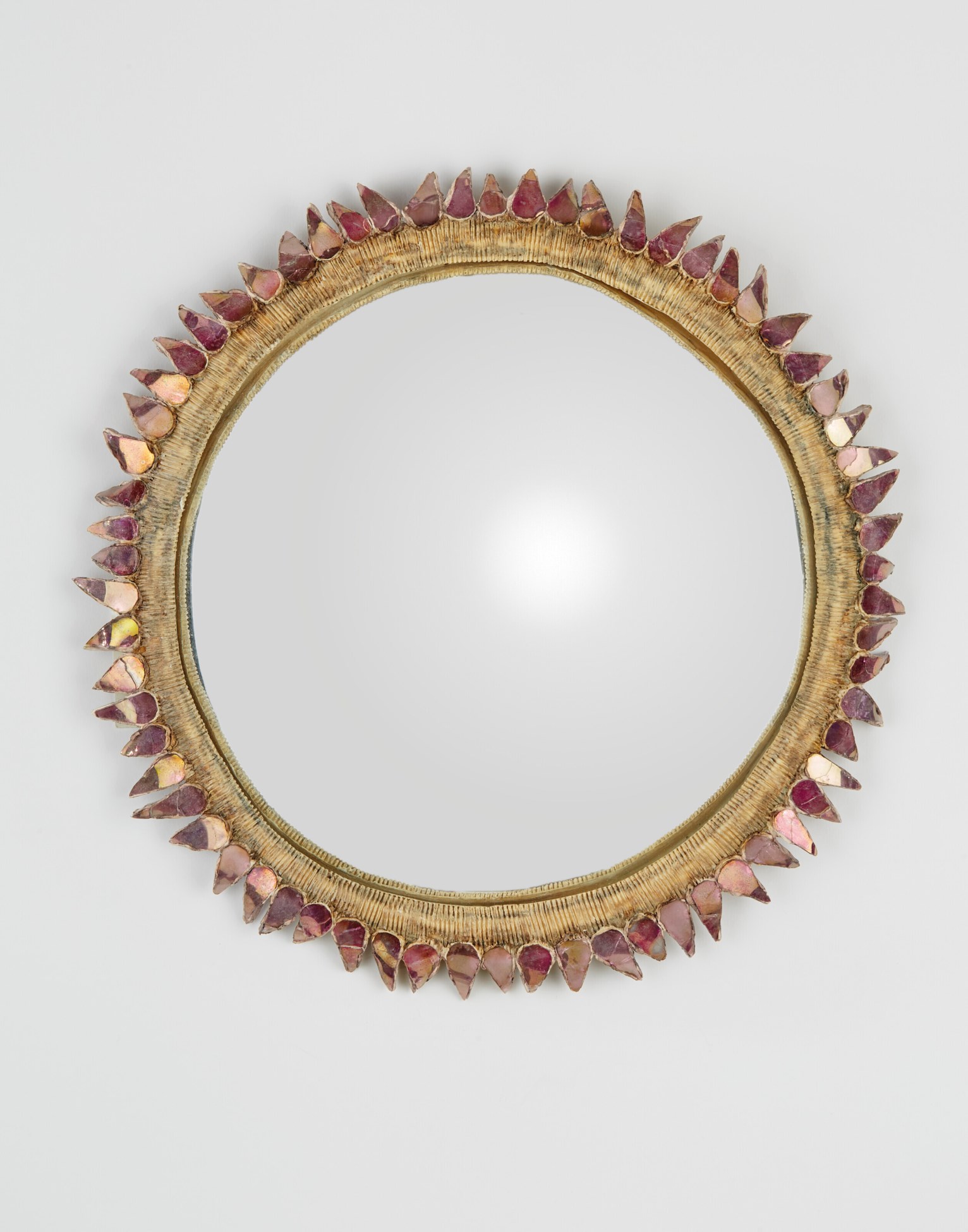 LINE VAUTRIN (1913-1997), Miroir 'Chardon', le modèle créé vers 1960 ...