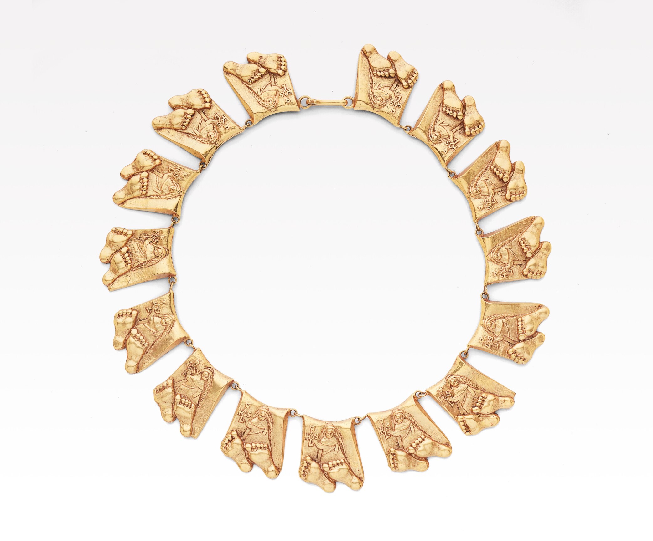 LINE VAUTRIN (1913-1997), Collier 'Berthe aux grands pieds', le modèle ...