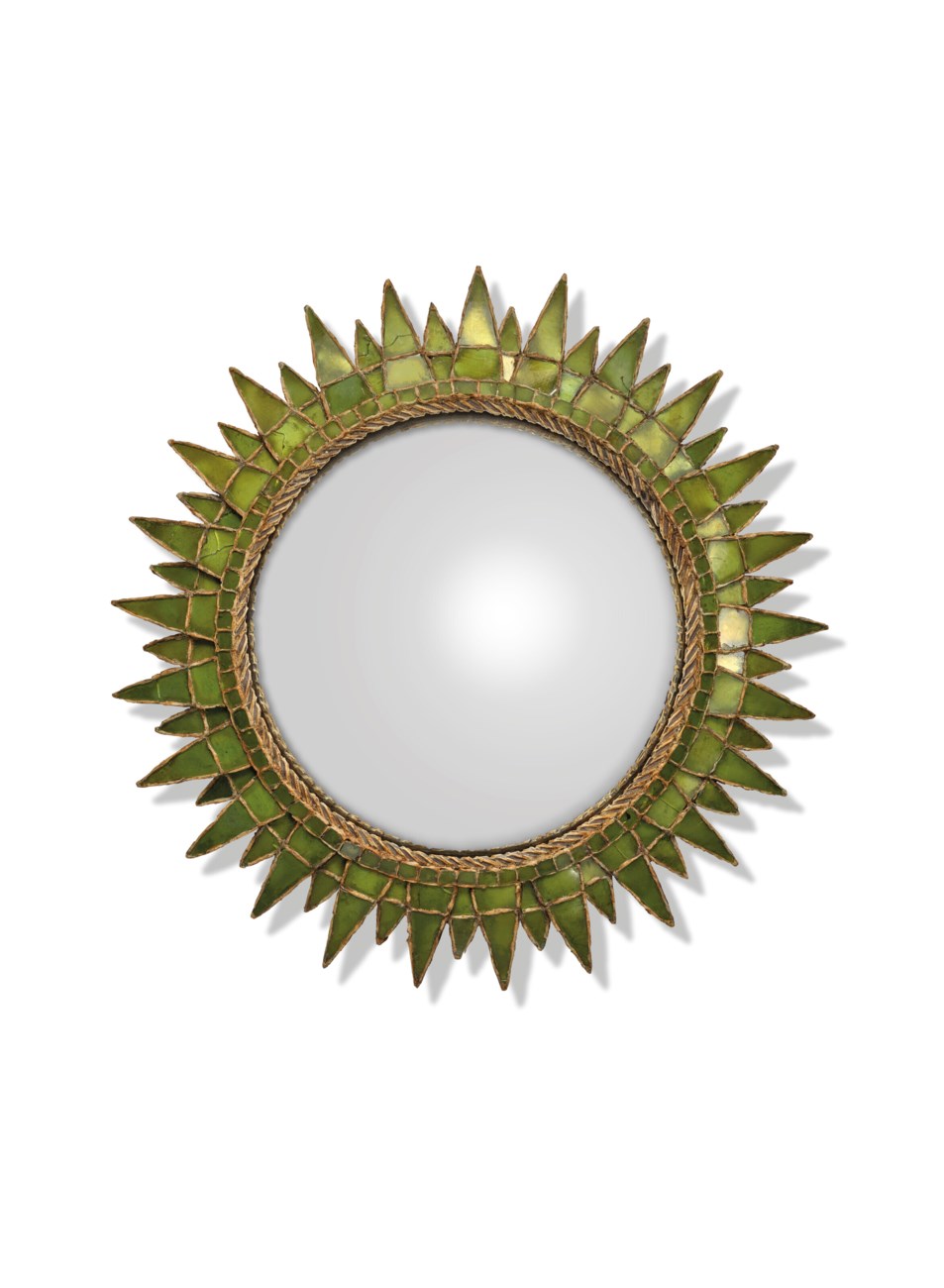LINE VAUTRIN (1913-1997), Miroir 'Soleil à pointes N. 3', le modèle ...