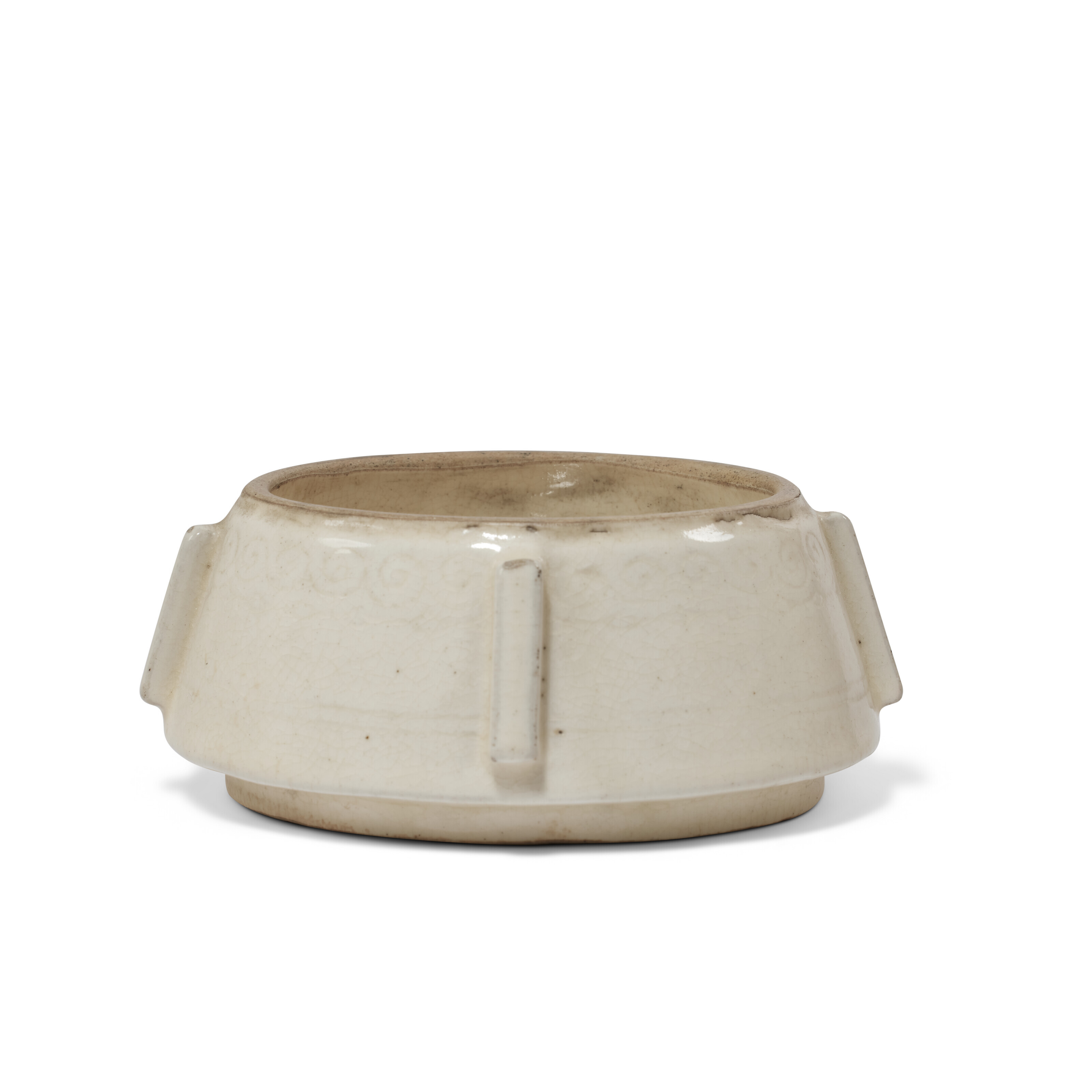 A WHITE-GLAZED WASHER, CHINA, LATE MING DYNASTY, 16TH-17TH CENTURY ...