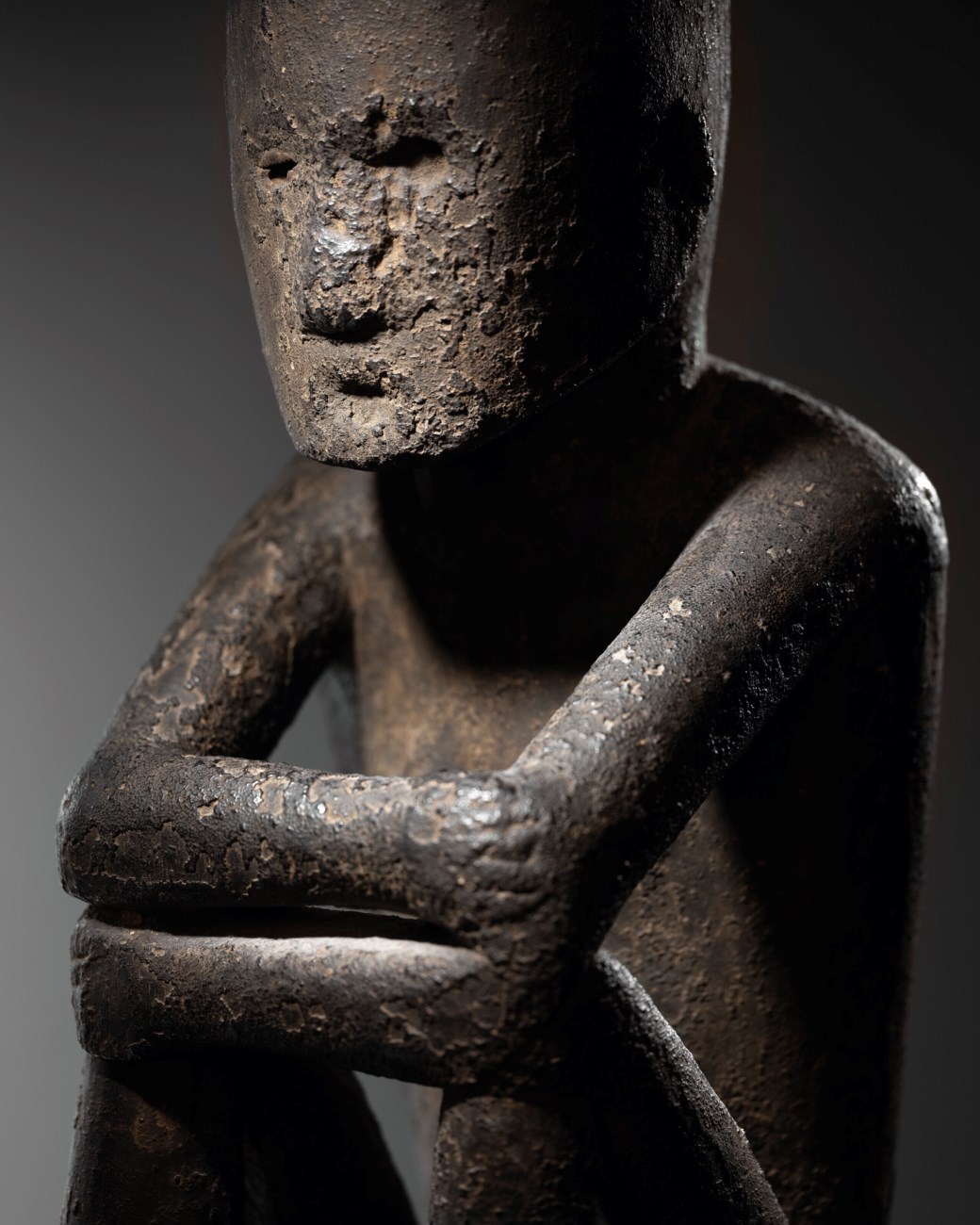 STATUE BULUL IFUGAO, CORDILLÈRE CENTRALE, PROVINCE D'IFUGAO, ÎLE DE ...