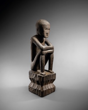STATUE BULUL IFUGAO, CORDILLÈRE CENTRALE, PROVINCE D'IFUGAO, ÎLE DE ...