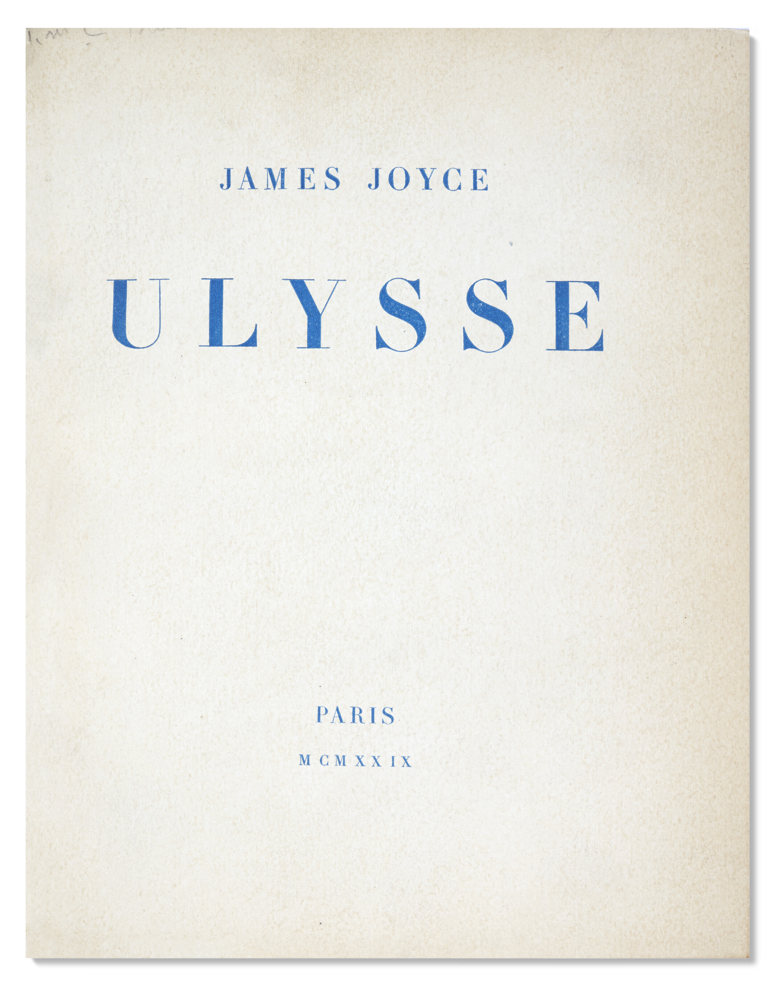 JOYCE, James (1881-1941), Ulysse. Paris : la Maison des amis des livres ...