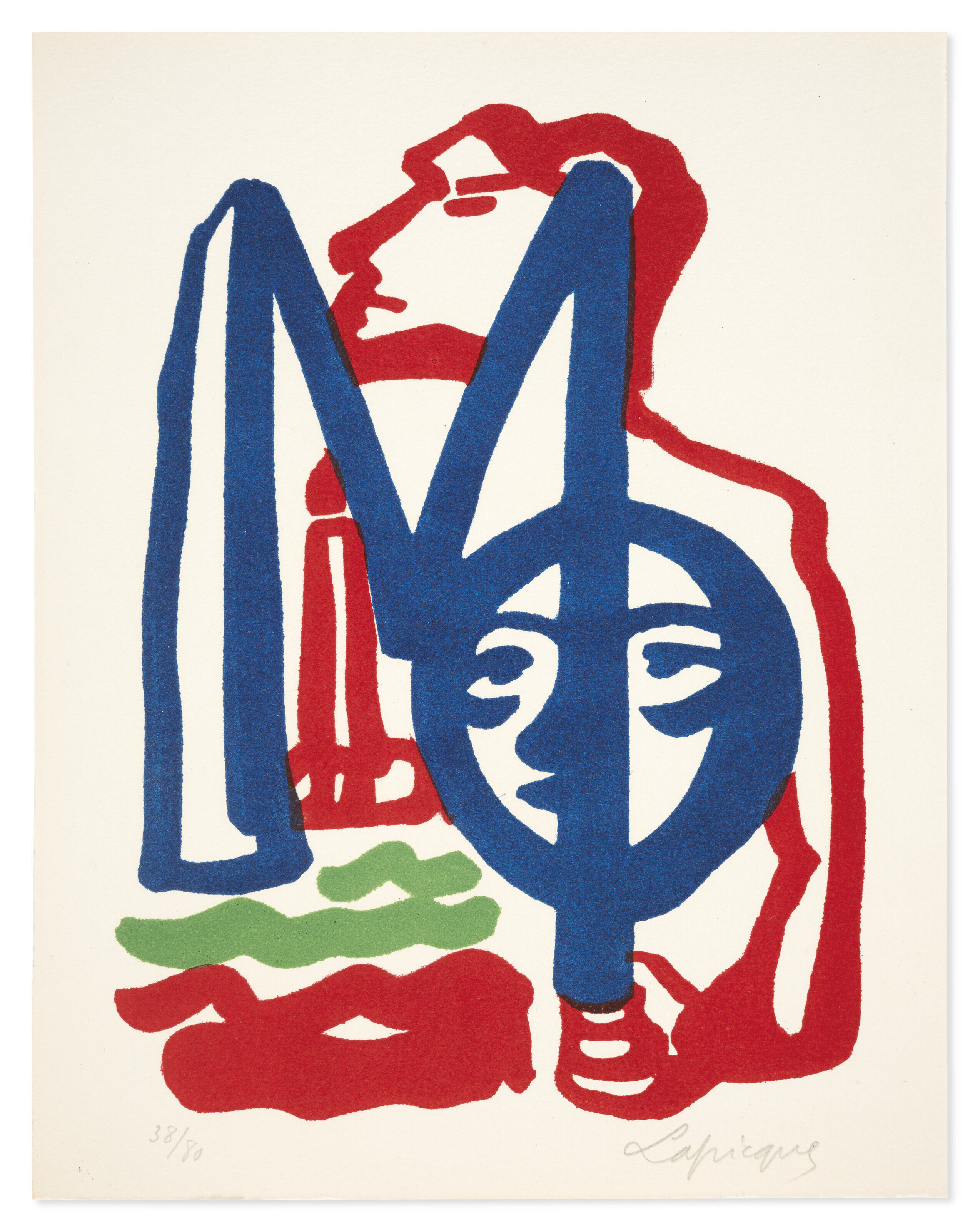 LAPICQUE, Charles (1898-1988) et Charles ESTIENNE (1908-1966), O. et M ...