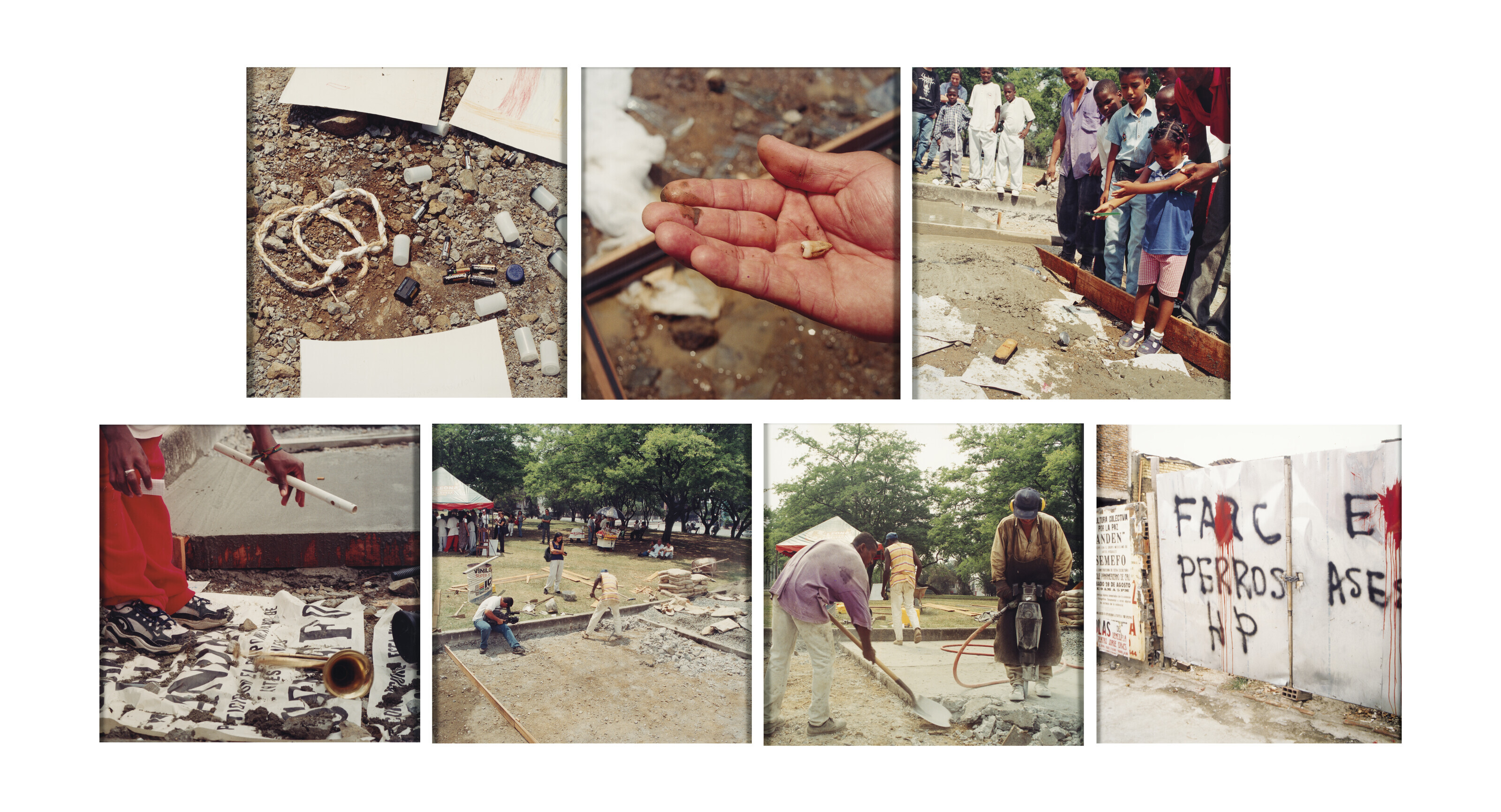 Margolles Teresa (Née en 1963), Andem/Sidewalk, Cali, Columbia, August ...