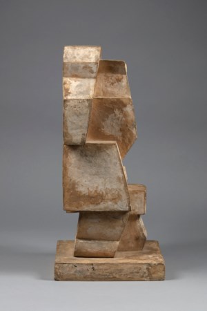 JACQUES LIPCHITZ (1891-1973), Homme assis à la guitare ou Man with ...