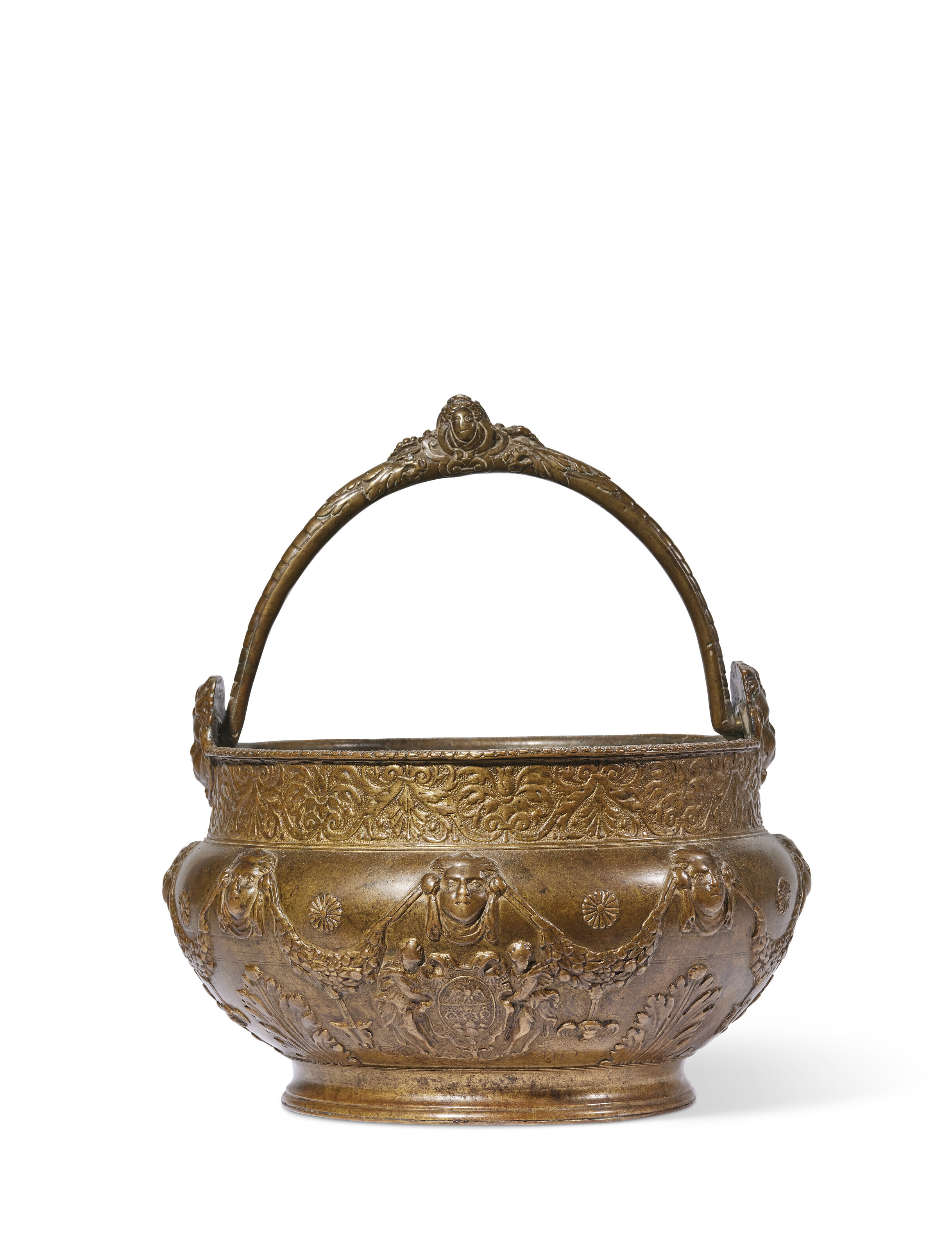 ASPERSOIR OU SEAU LITURGIQUE, ITALIE, DANS LE STYLE DU XVIe SIÈCLE ...