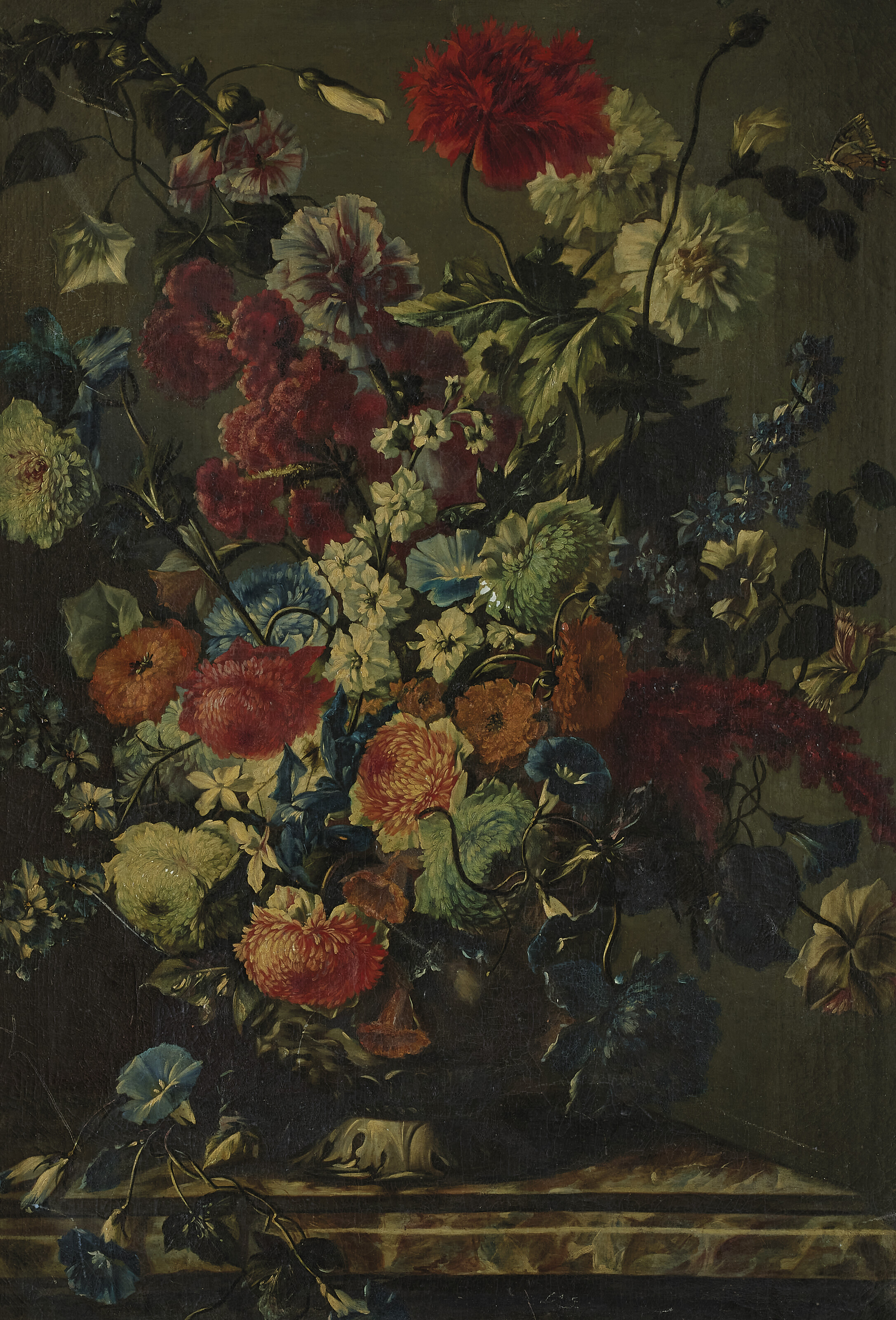 ESAIAS TERWESTEN (LA HAYE 1661-1724/1729 ROME), Nature morte aux pavots ...