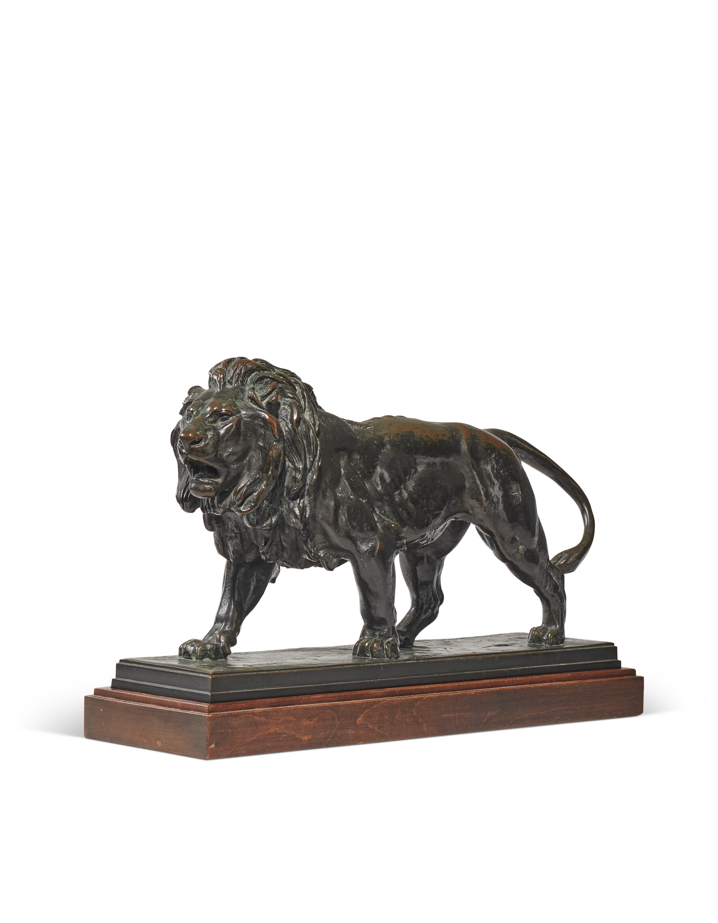 LION MARCHANT, ANTOINE-LOUIS BARYE (1795-1875) ET FONDERIE BARBEDIENNE ...