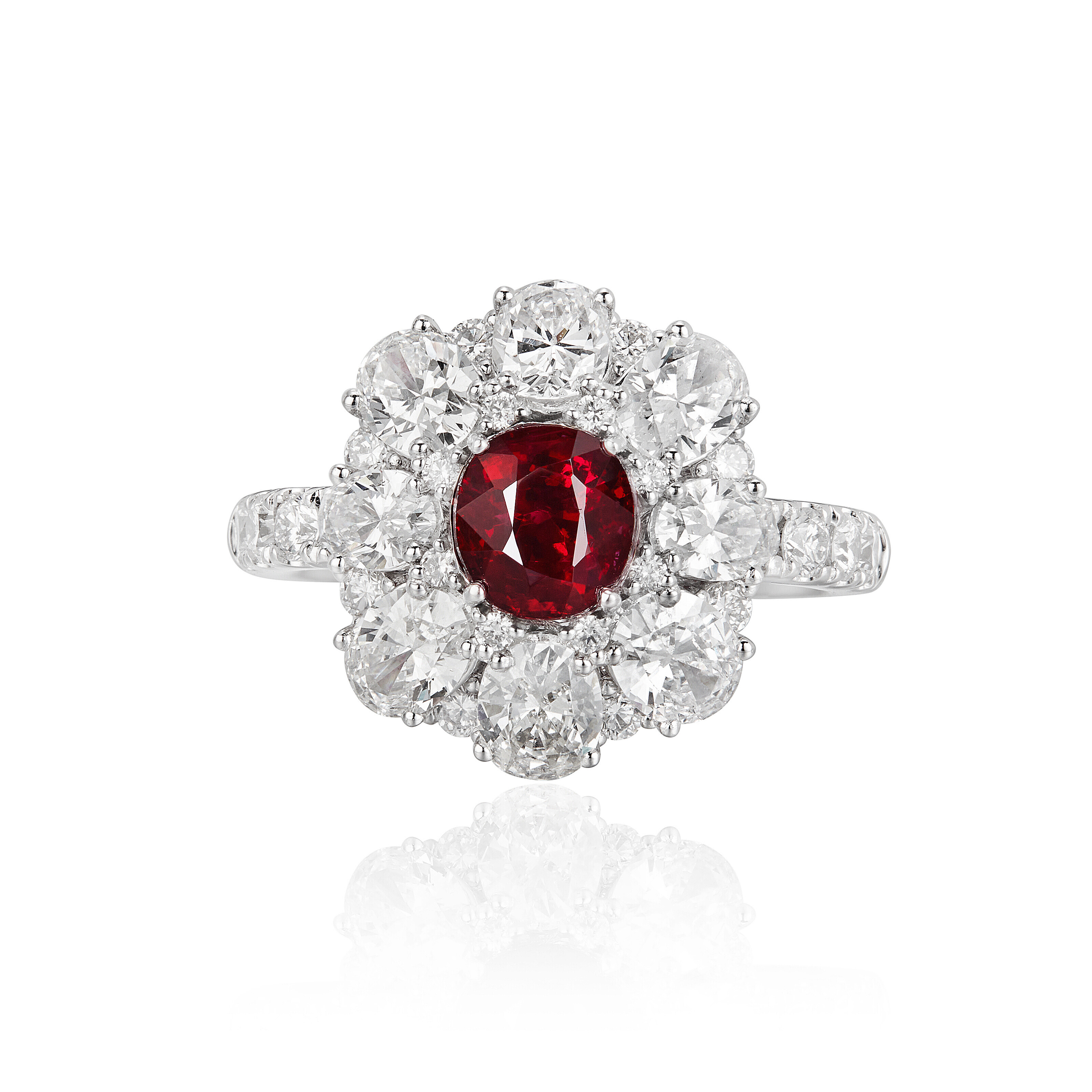 RUBY AND DIAMOND RING, | Christie’s