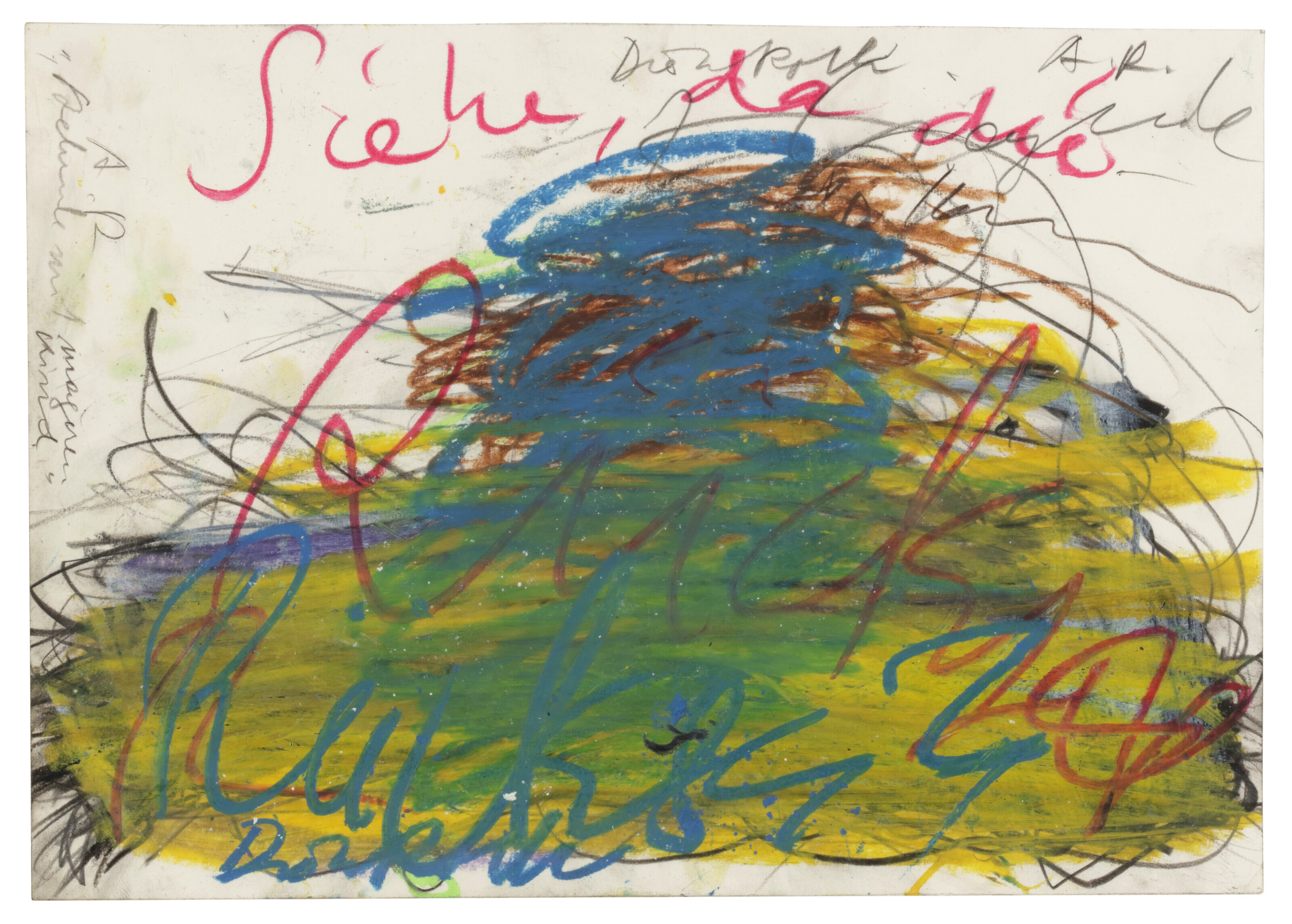 ARNULF RAINER (B. 1929) AND DIETER ROTH (1930-1998), Siehe, da die ...