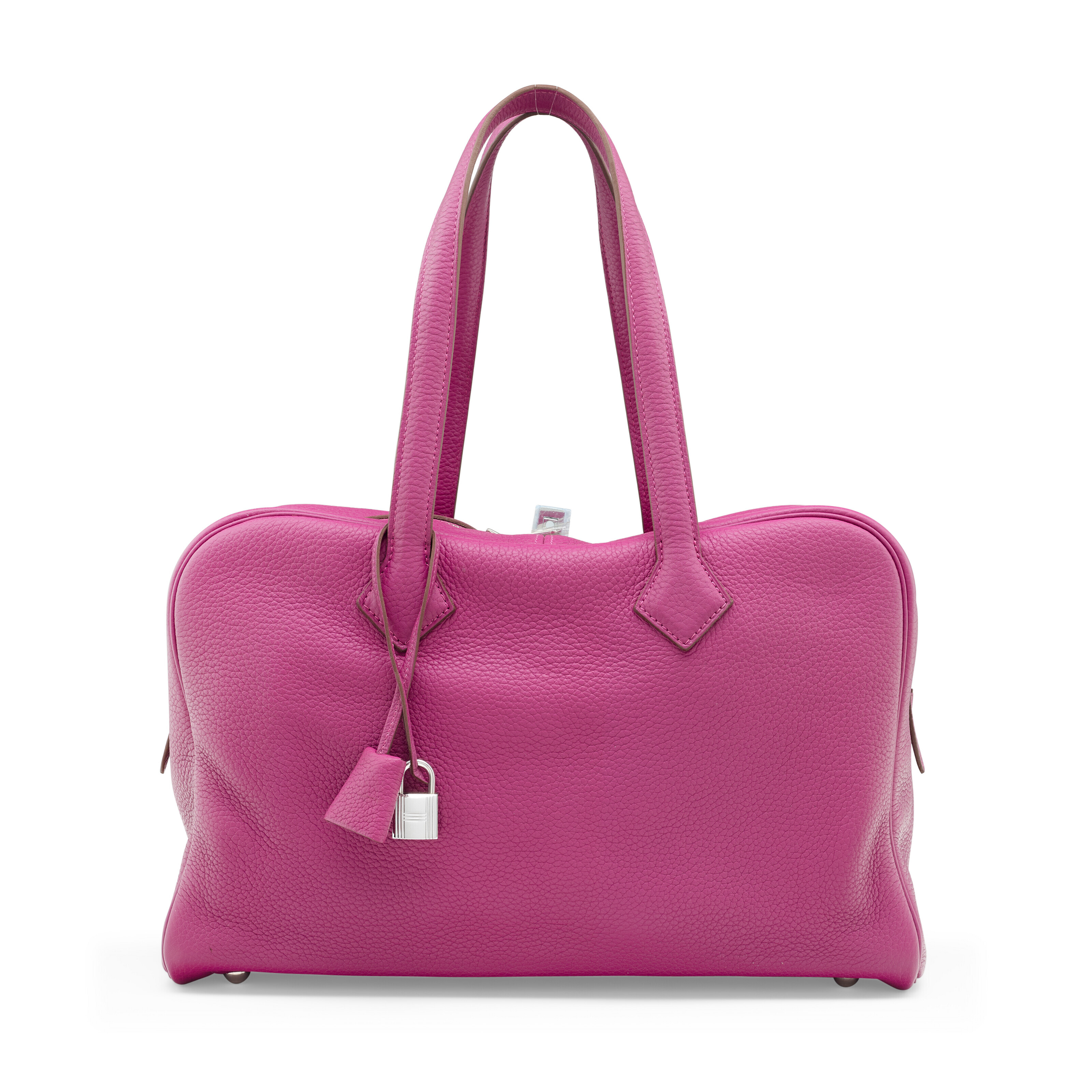 A TOSCA CLÉMENCE LEATHER VICTORIA 36 WITH PALLADIUM HARDWARE, HERMÈS ...