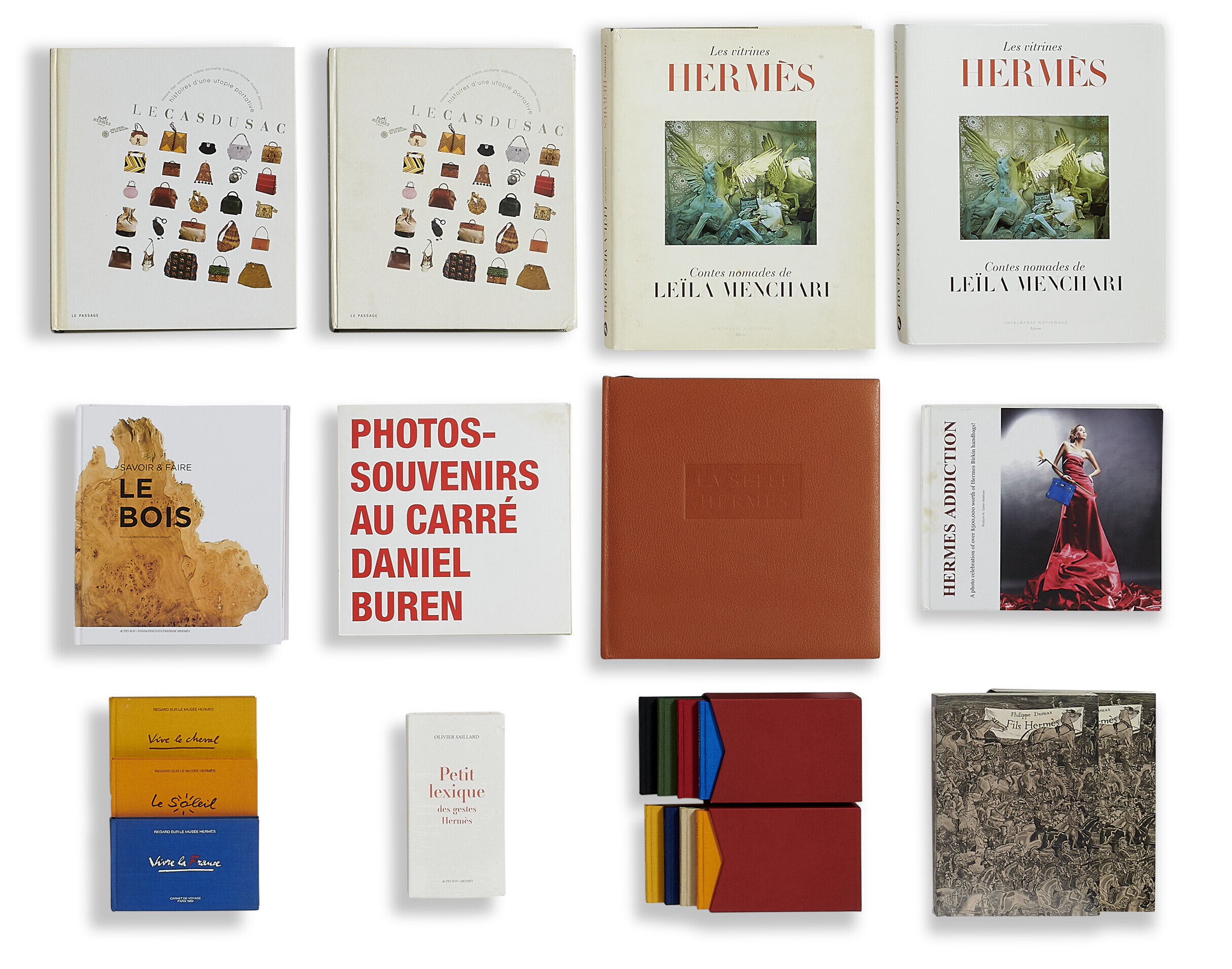 A SET OF TWENTY-TWO BOOKS, HERMÈS | Christie’s