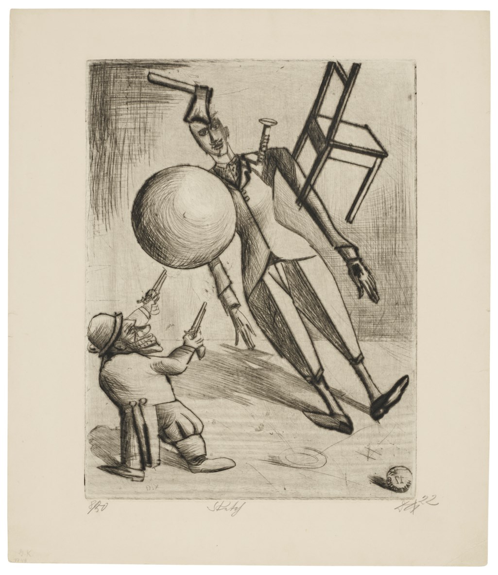 otto dix lithograph