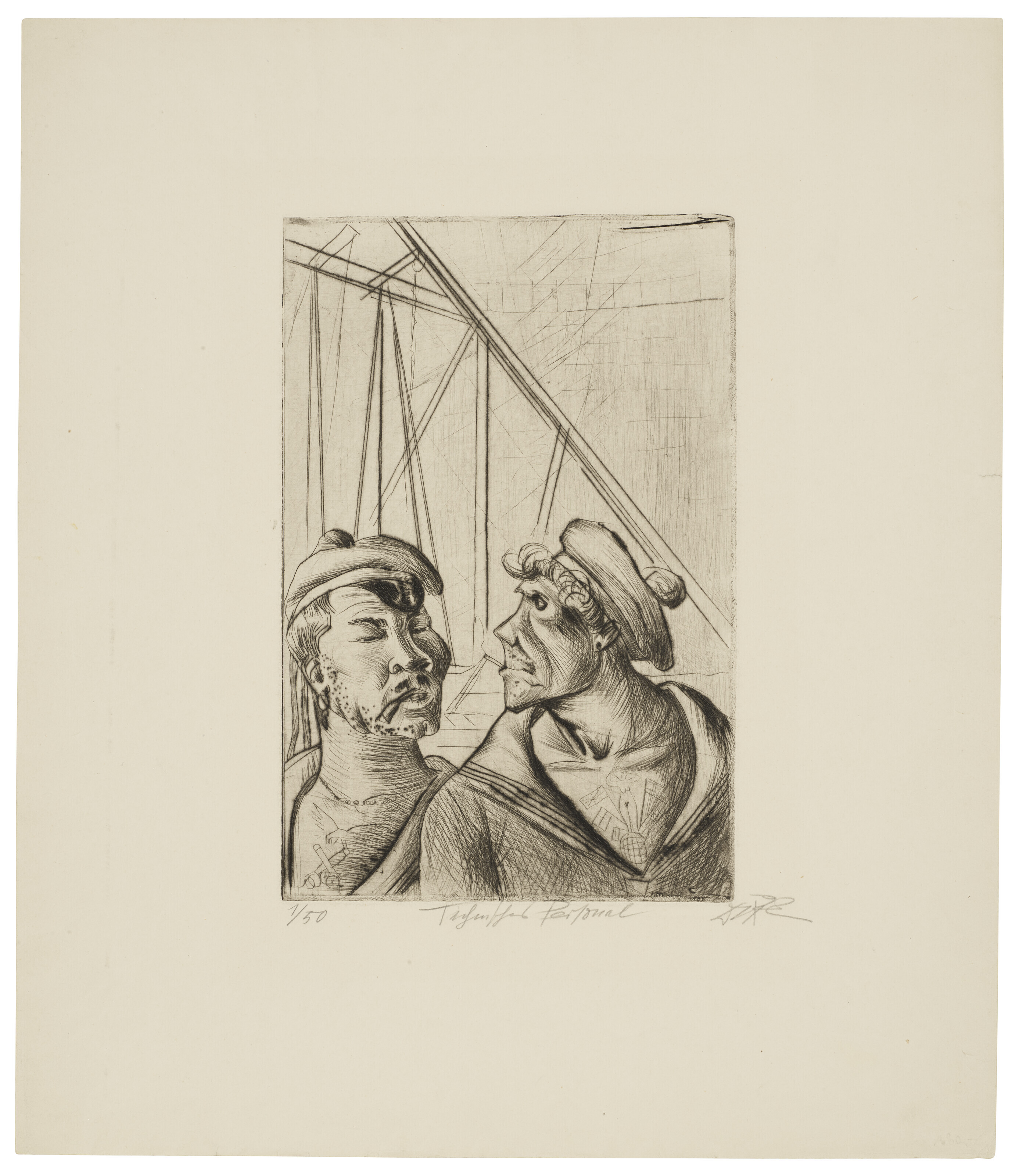 OTTO DIX (1891-1969), Technisches Personal | Christie’s