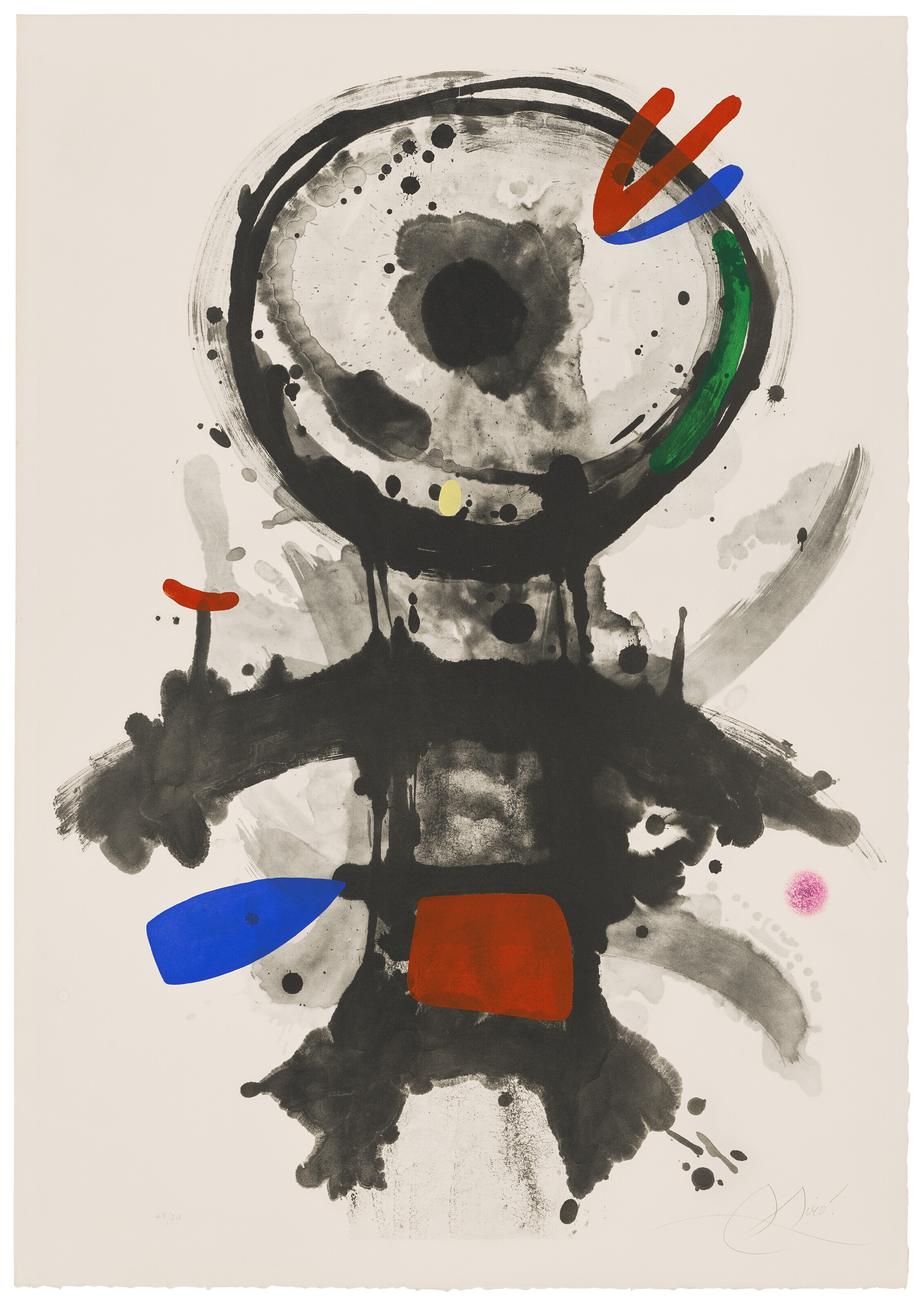 JOAN MIRÓ (1893-1983), L'Ange criblé | Christie’s