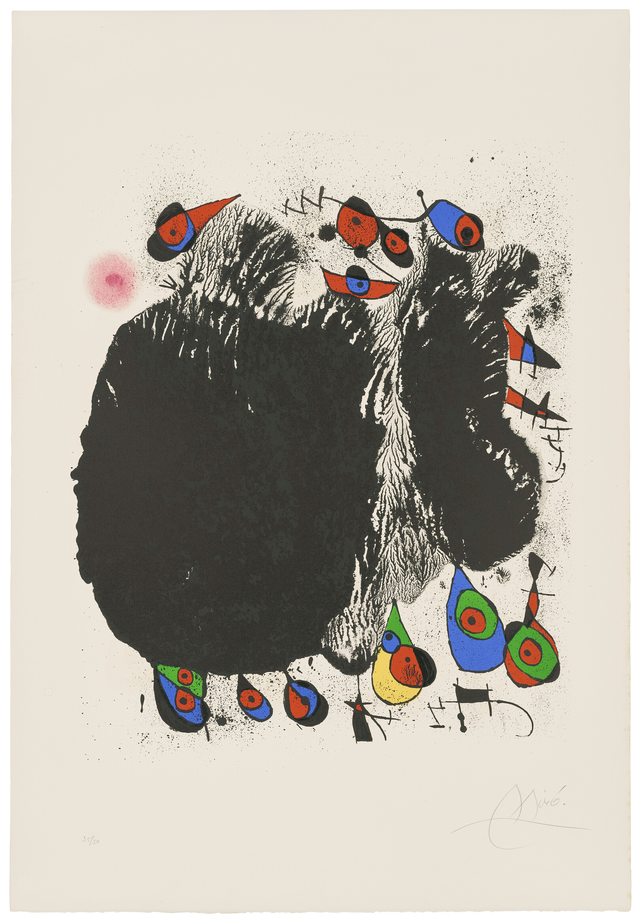 JOAN MIRO (1893-1983), La cascade aux oiseaux | Christie’s