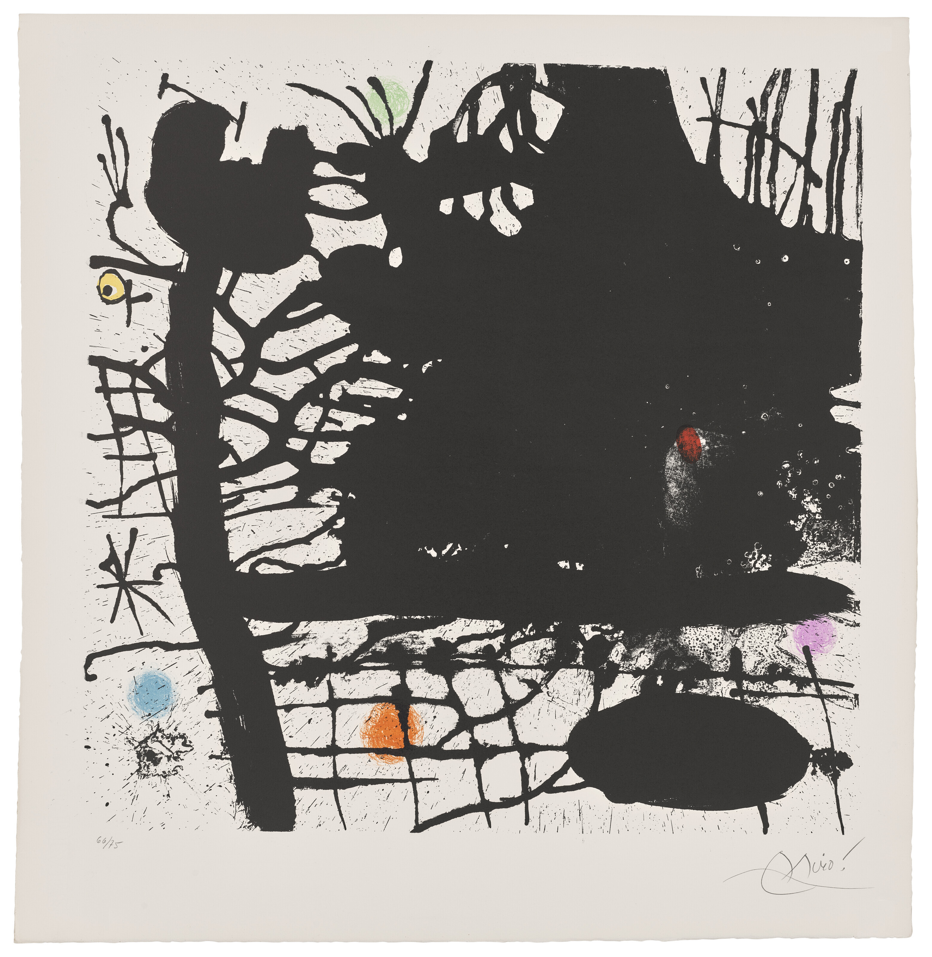 JOAN MIRÓ (1893-1983), La nuit tentaculaire | Christie’s