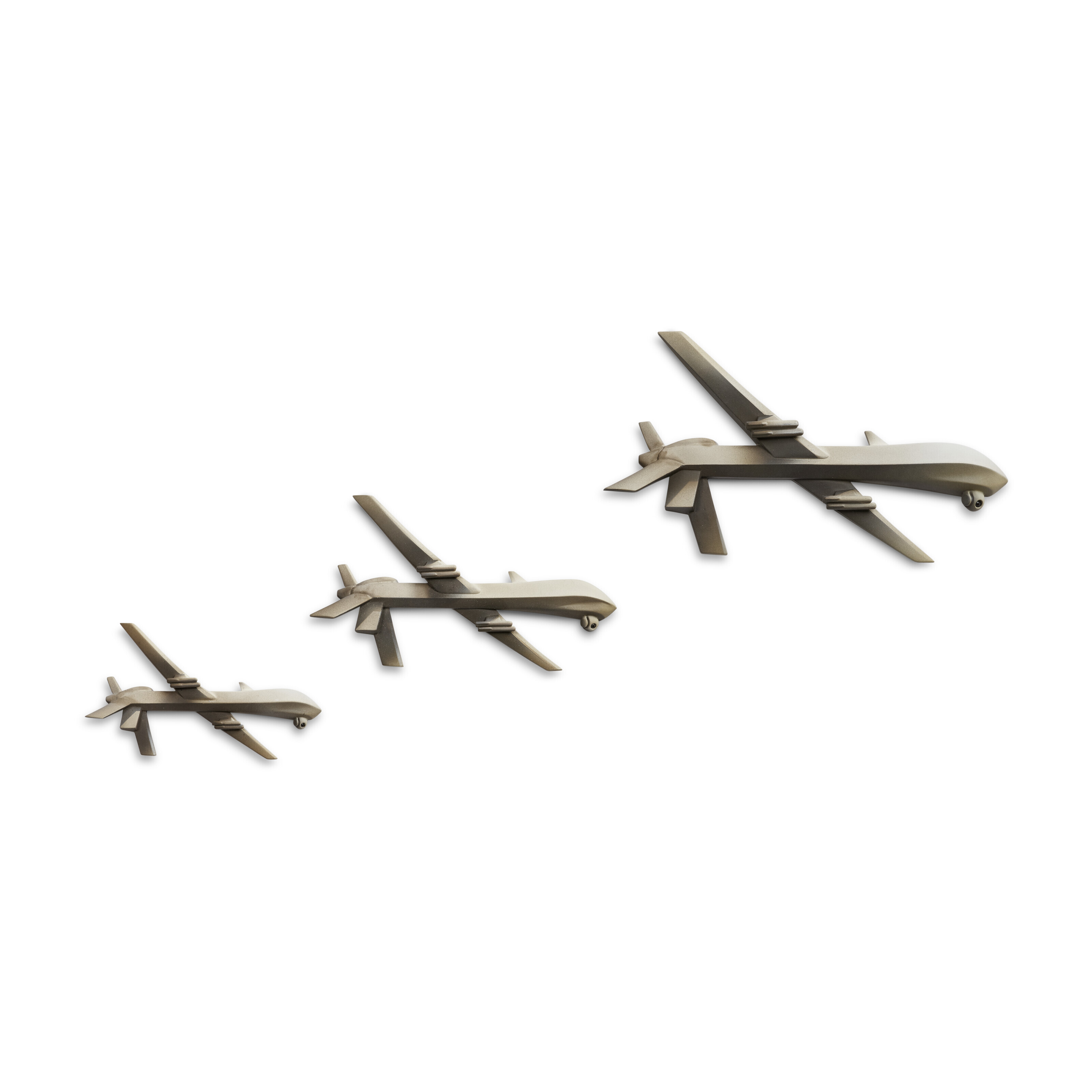 BANKSY, Wall Mounted Drone Set (Duck and Cover) | Christie’s