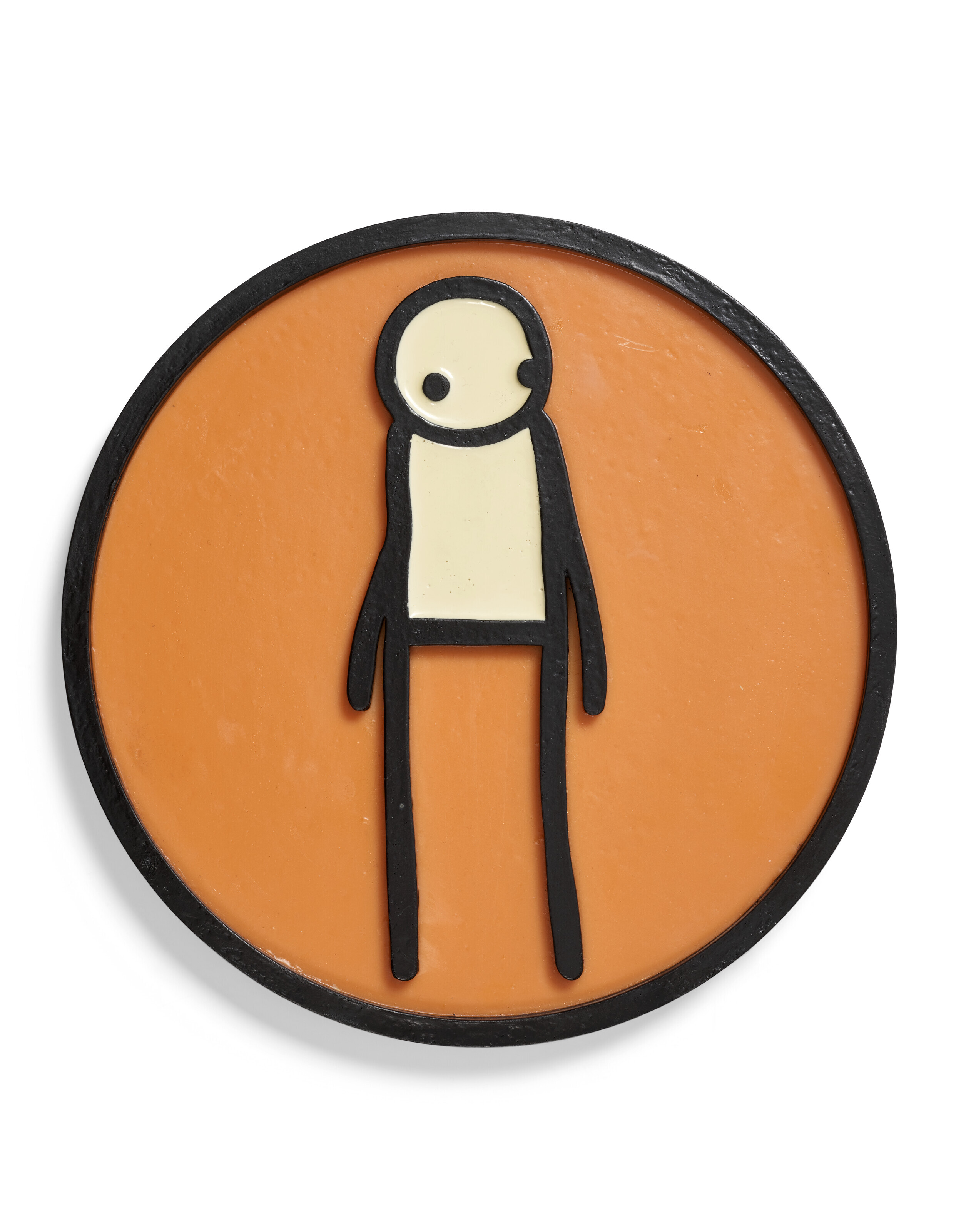 STIK (B. 1979), Plaque (Orange) | Christie’s
