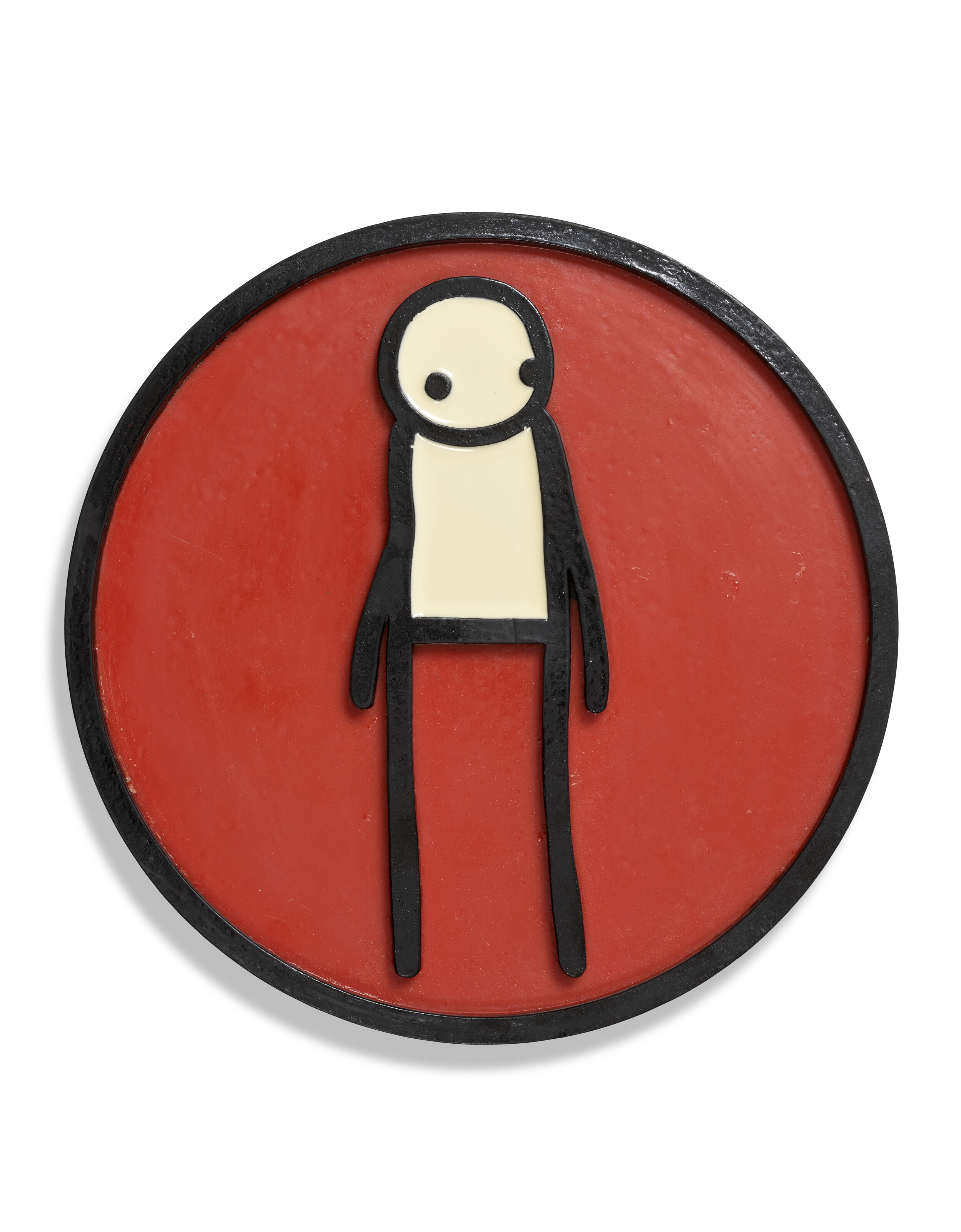 STIK (B. 1979), Plaque (Red) | Christie’s
