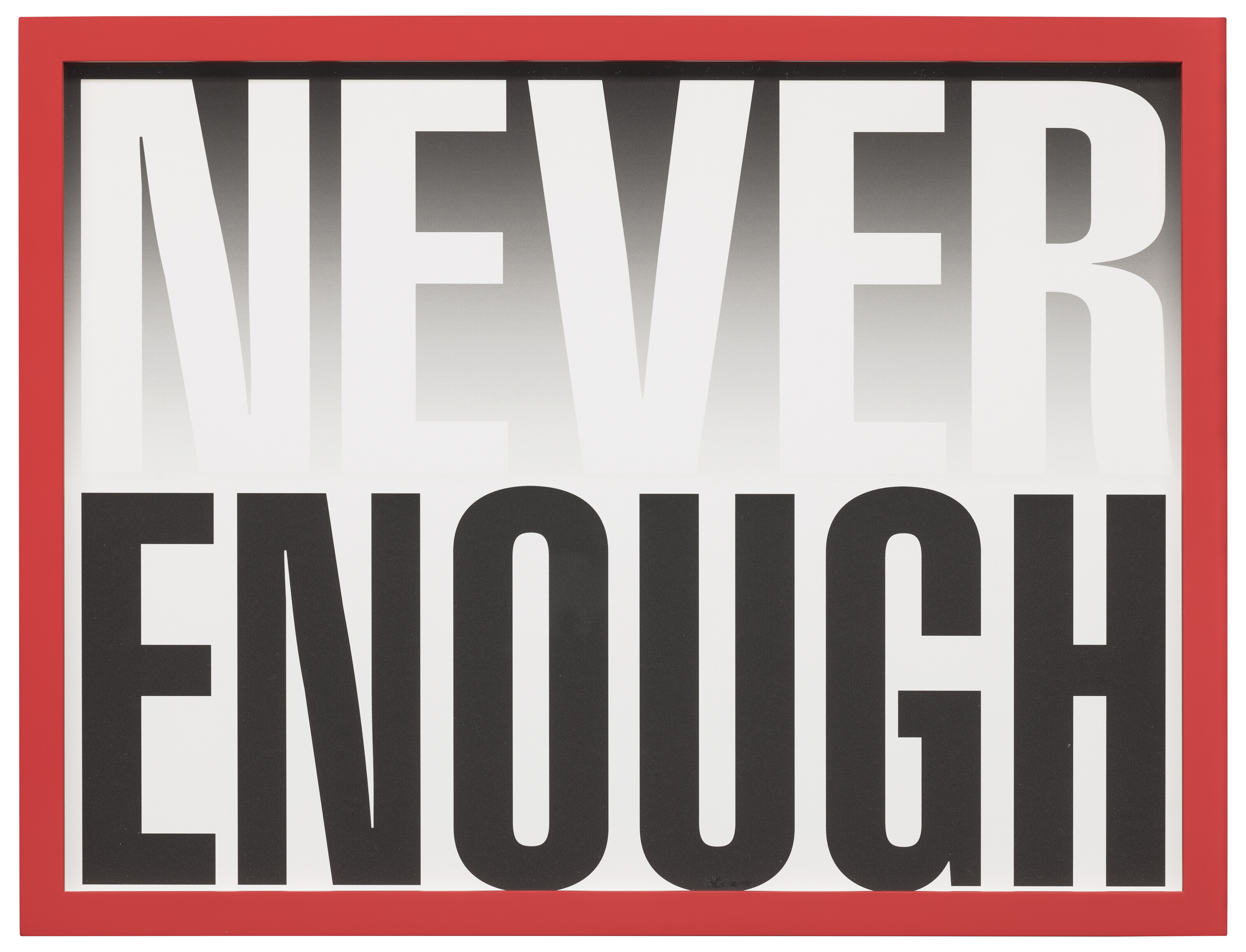 BARBARA KRUGER (B. 1945), Untitled (Never Enough) | Christie’s