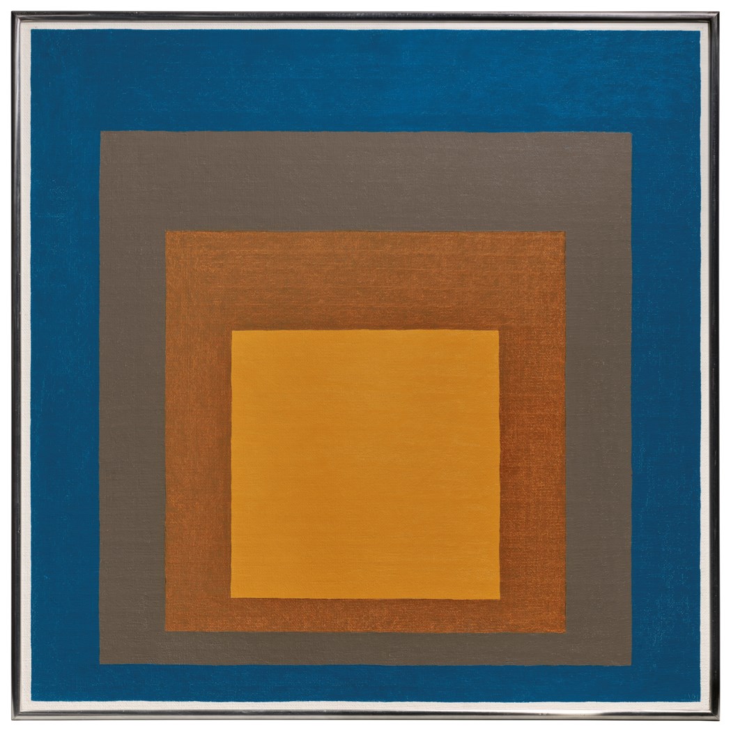 JOSEF ALBERS (1888-1976), Study for Homage to the Square ‘Greek Tragedy ...
