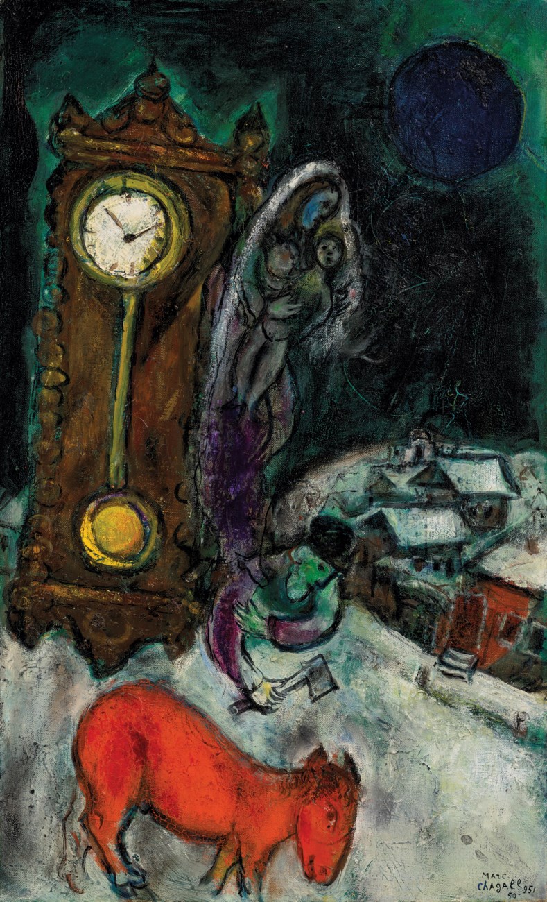 MARC CHAGALL (1887-1985), Nuit de Nouvel An | Christie's
