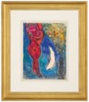 MARC CHAGALL (1887-1985), Amoureux à la lune | Christie's