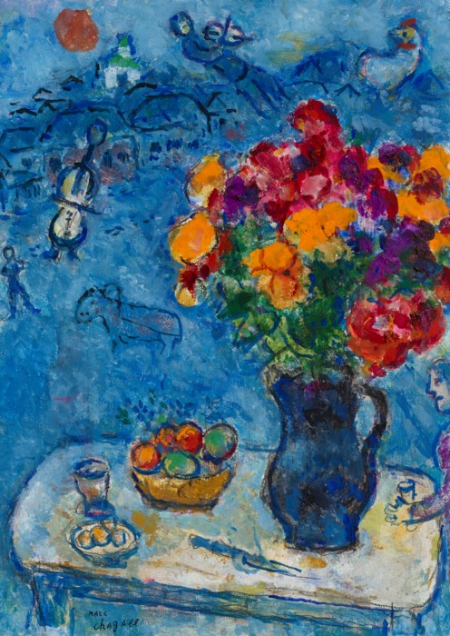 MARC CHAGALL (1887-1985), Sur la table | Christie's