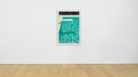 DAVID HOCKNEY (B. 1937), Green Pool with Diving Board and Shadow (Paper ...