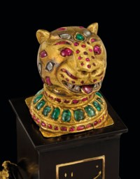 A GOLD FINIAL FROM THE THRONE OF TIPU SULTAN (r. 1782-99), THE FINIAL ...