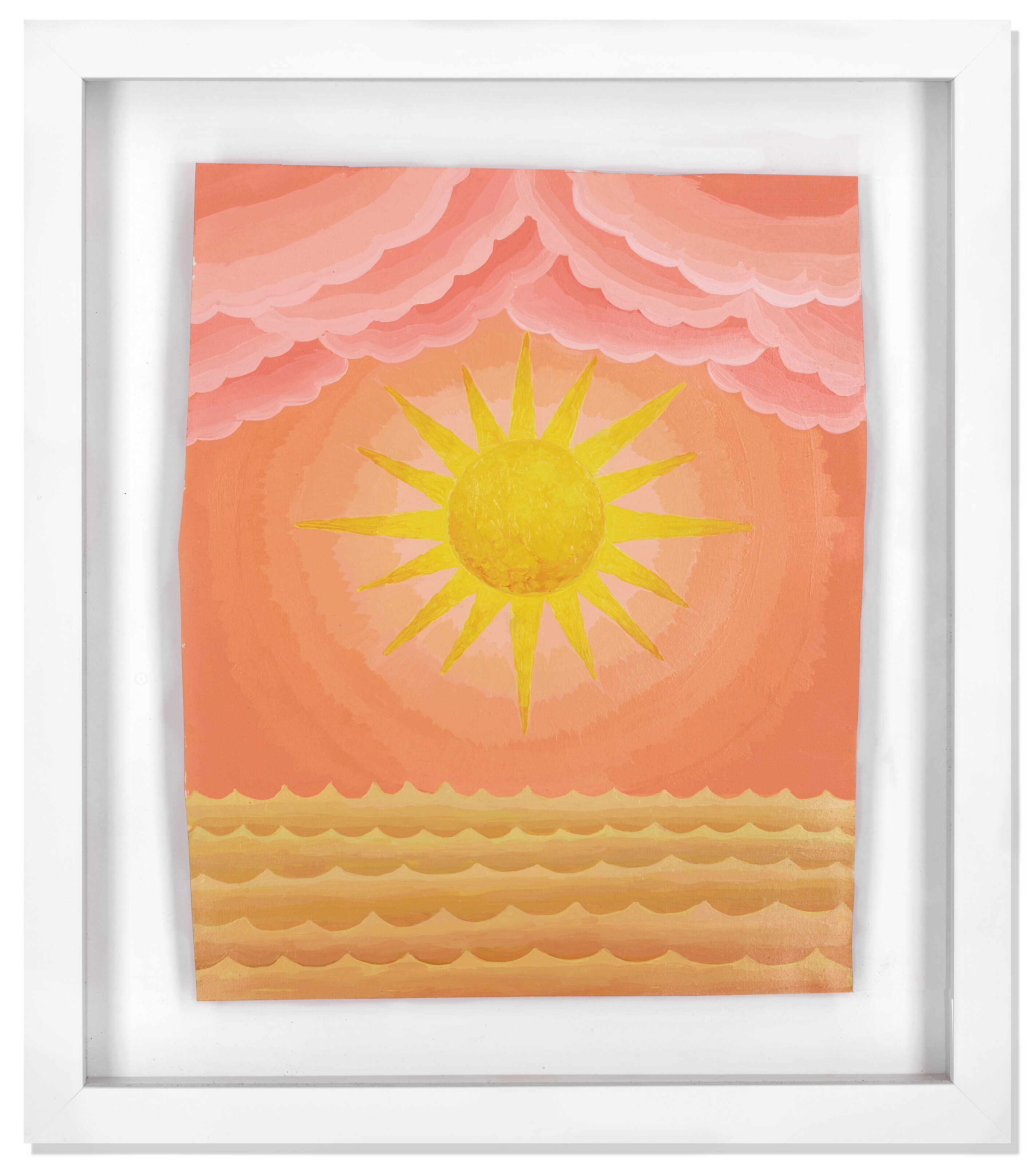 AMY LINCOLN (B. 1981), Orange Seascape Study | Christie’s