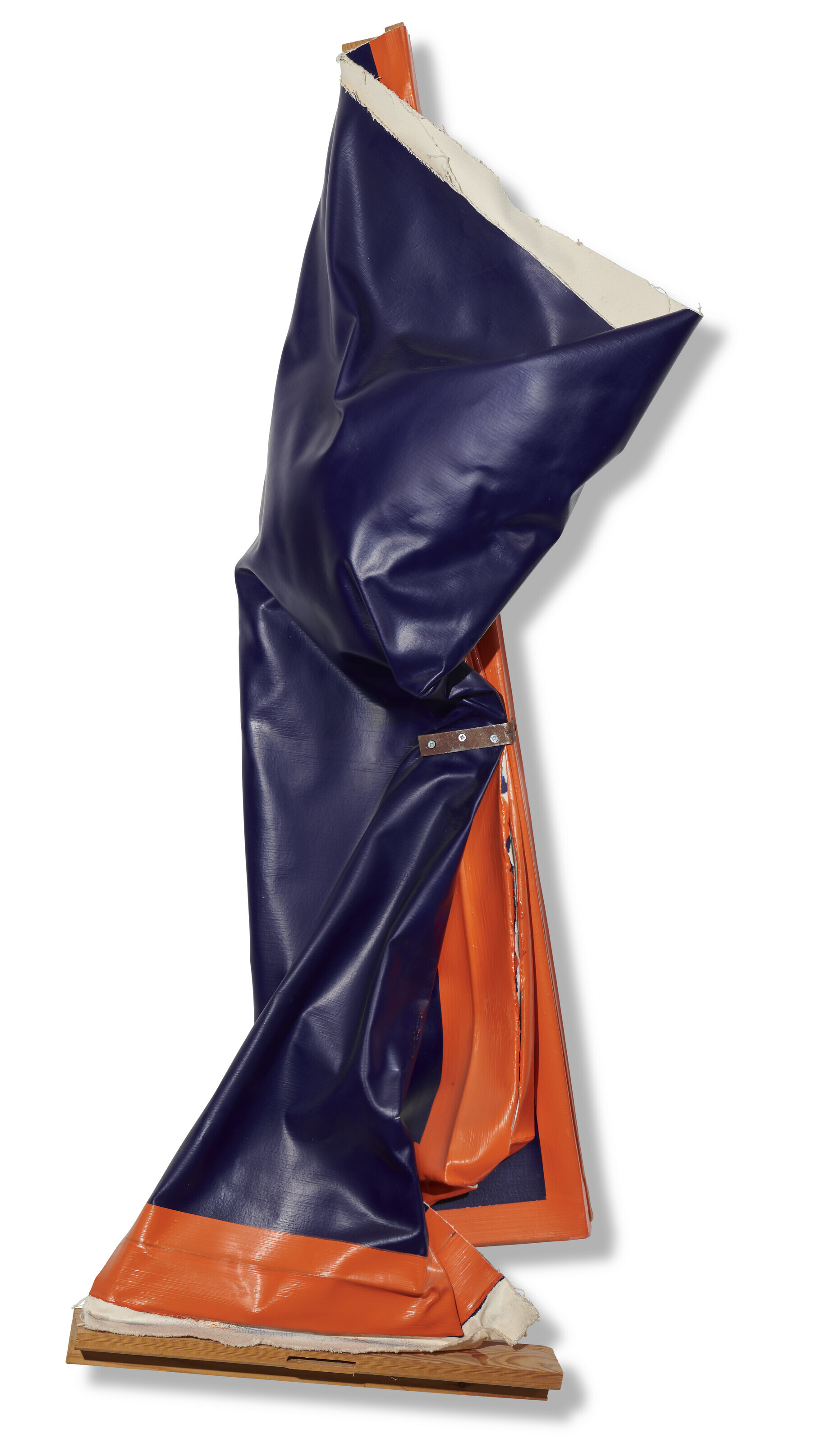 ANGELA DE LA CRUZ (B. 1965), Self Clutter (Blue-Orange) | Christie’s