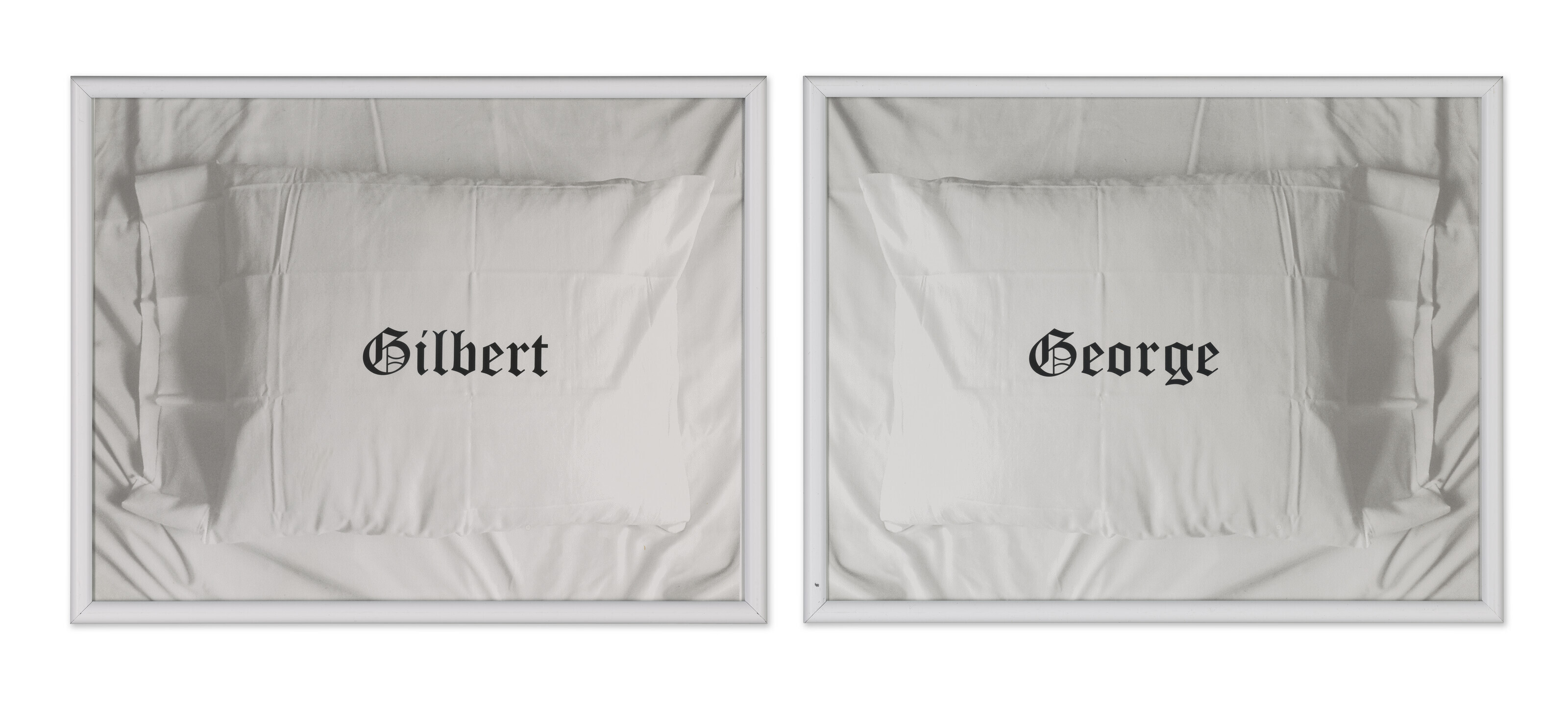 JONATHAN HOROWITZ (B. 1966), Pillow Talk Prints (Gilbert and George ...