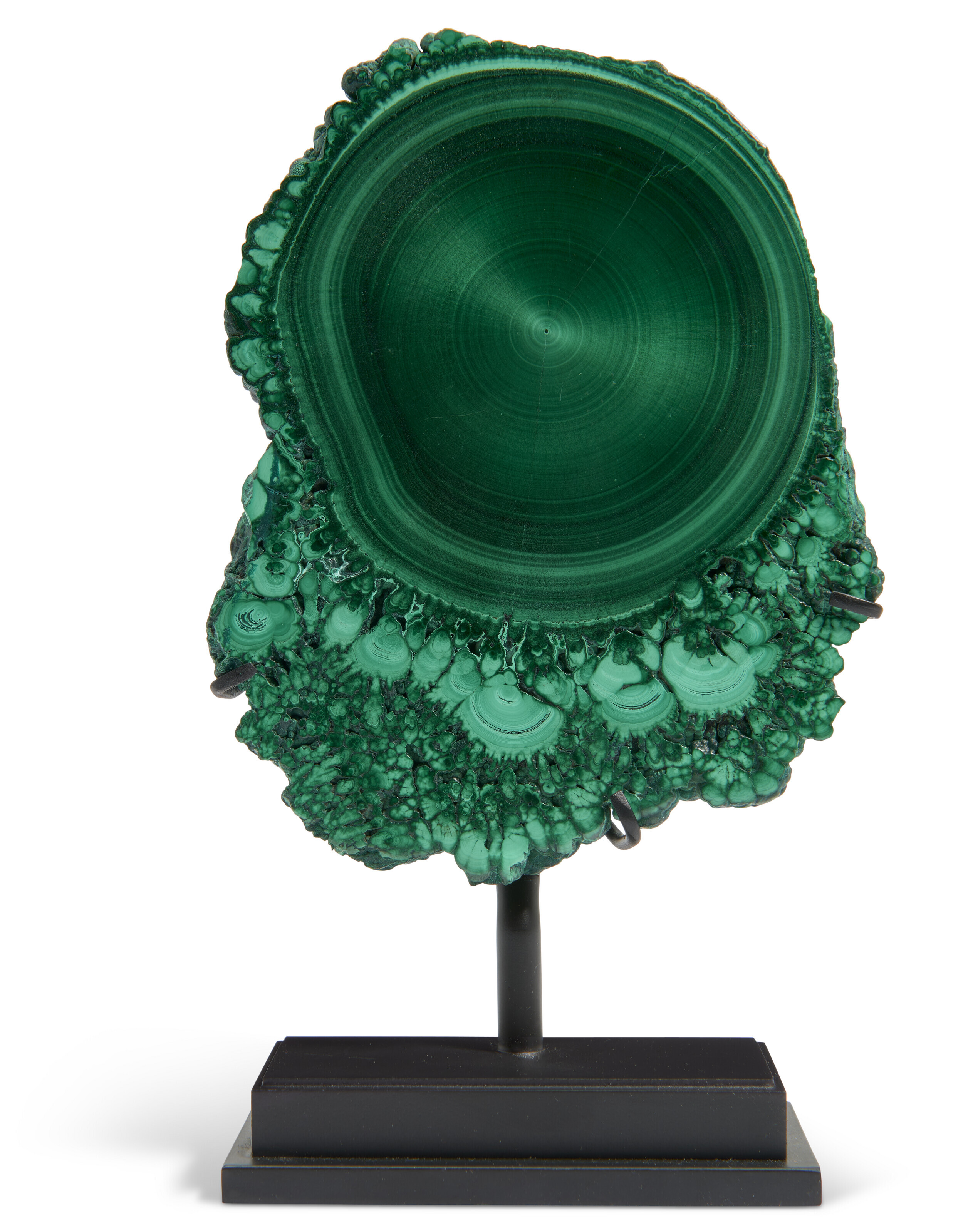A MALACHITE SLICE, Katanga province, Congo | Christie’s