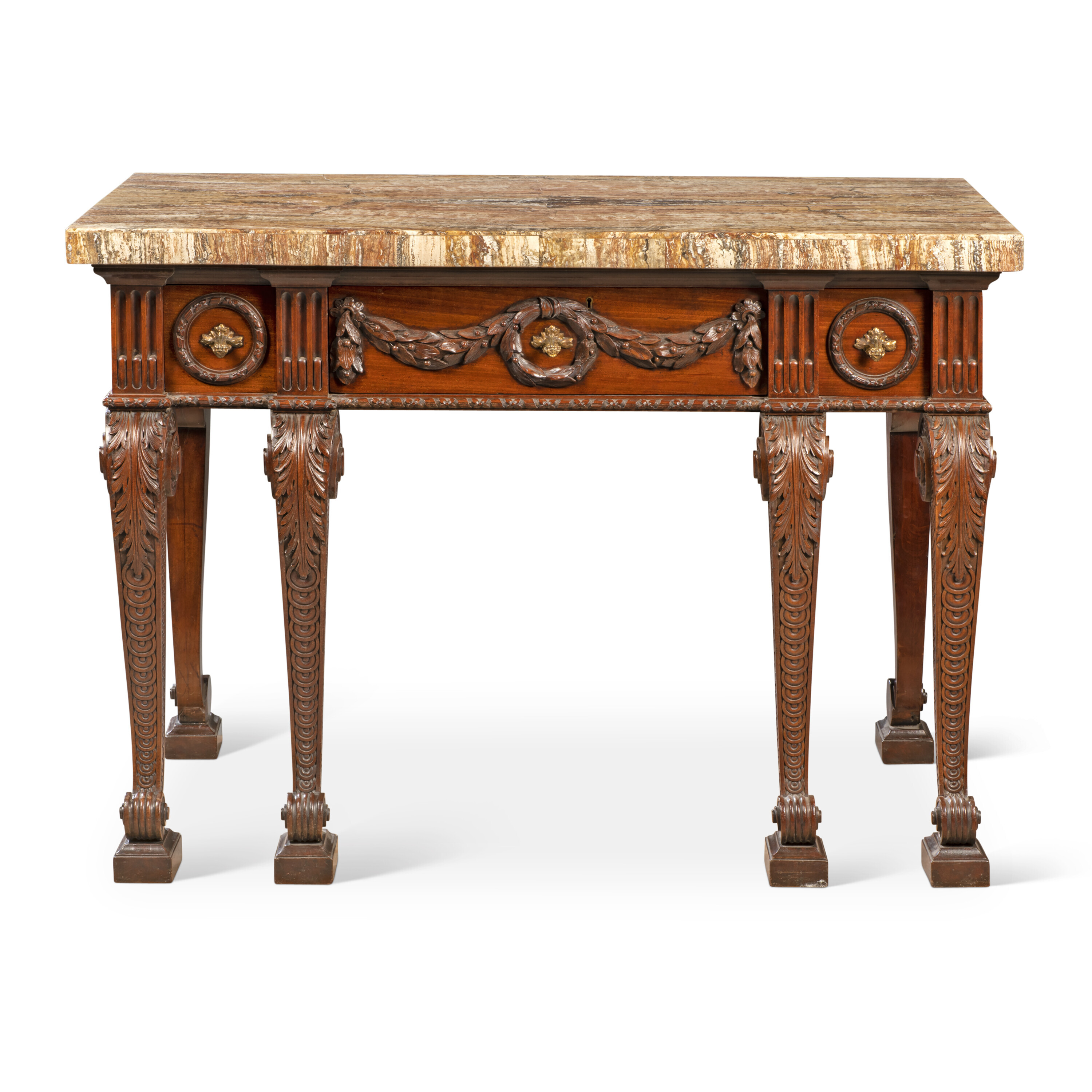 A GEORGE II MAHOGANY SIDE TABLE, CIRCA 1755 | Christie’s