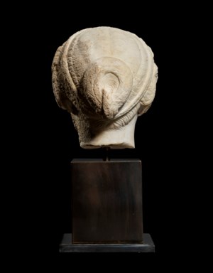 A ROMAN MARBLE PORTRAIT HEAD OF FAUSTINA MINOR, ANTONINE PERIOD, CIRCA ...