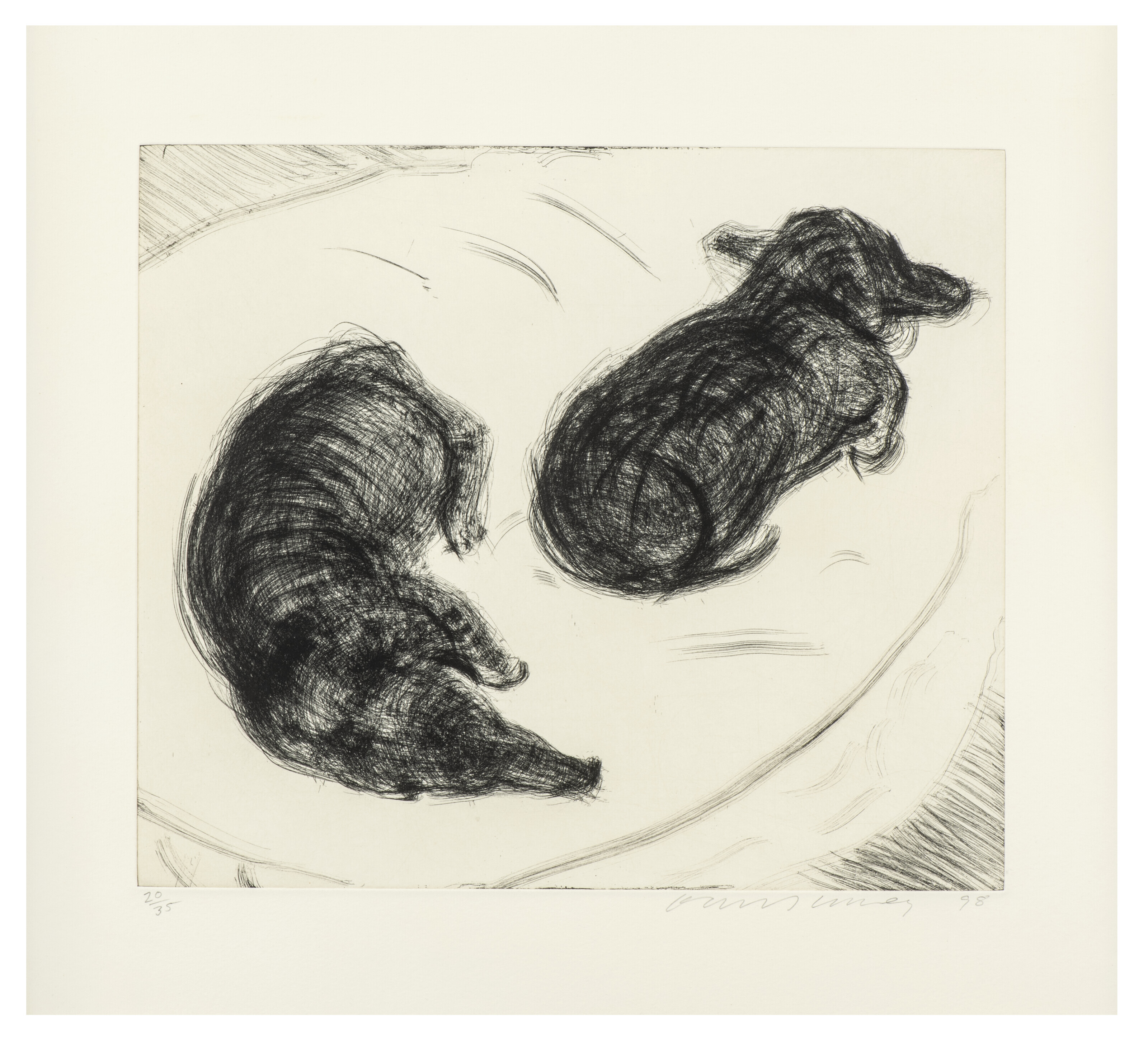 DAVID HOCKNEY (B. 1937), Dog Wall: One Plate | Christie’s