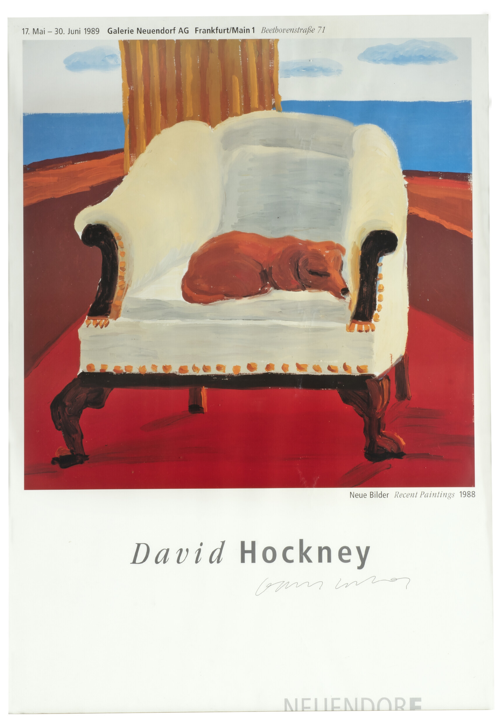 Neue Bilder - Recent Paintings Galerie Neuendorf, AFTER DAVID HOCKNEY ...